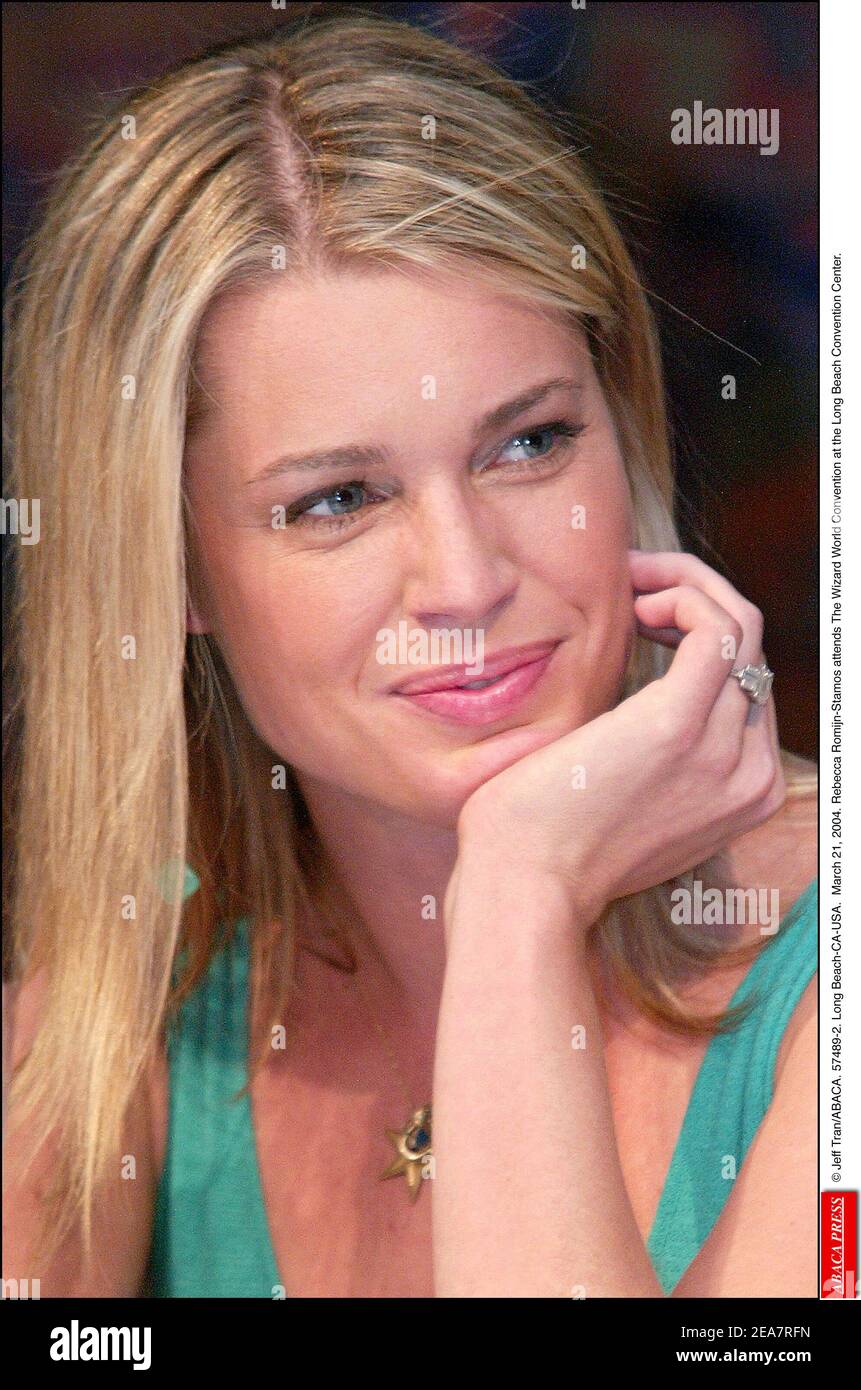 © Jeff Tran/ABACA. 57489-2. Long Beach-CA-USA. March 21, 2004. Rebecca ...