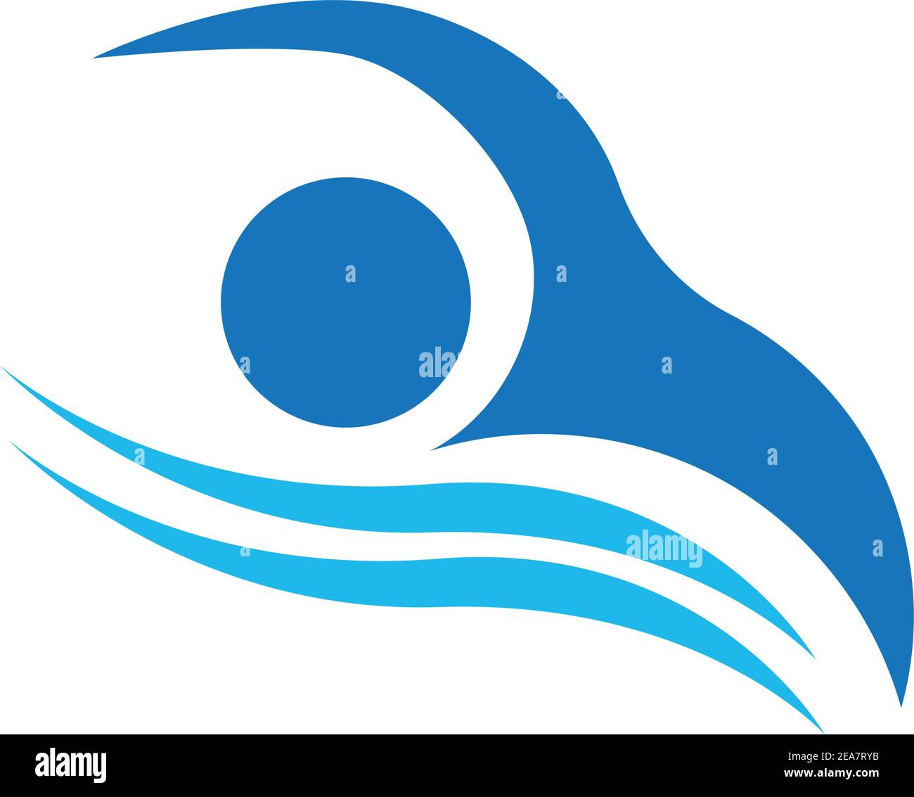 swimming sport vector logo concept element Stock Vector Image & Art - Alamy