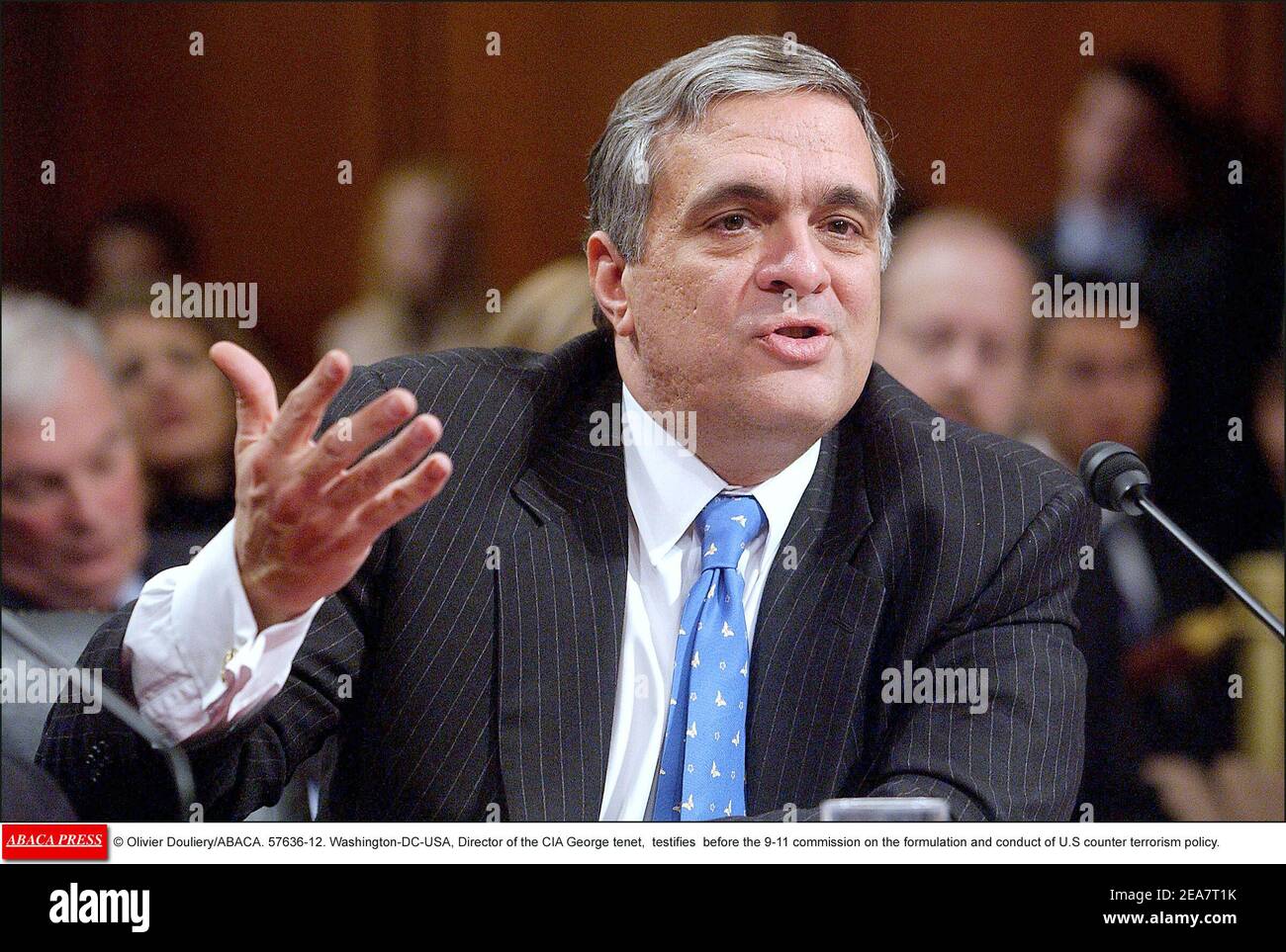 Director george tenet hi-res stock photography and images - Alamy