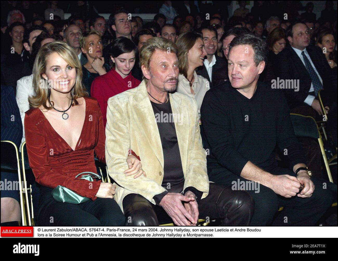 Johnny hallyday and laeticia boudou hi-res stock photography and images ...