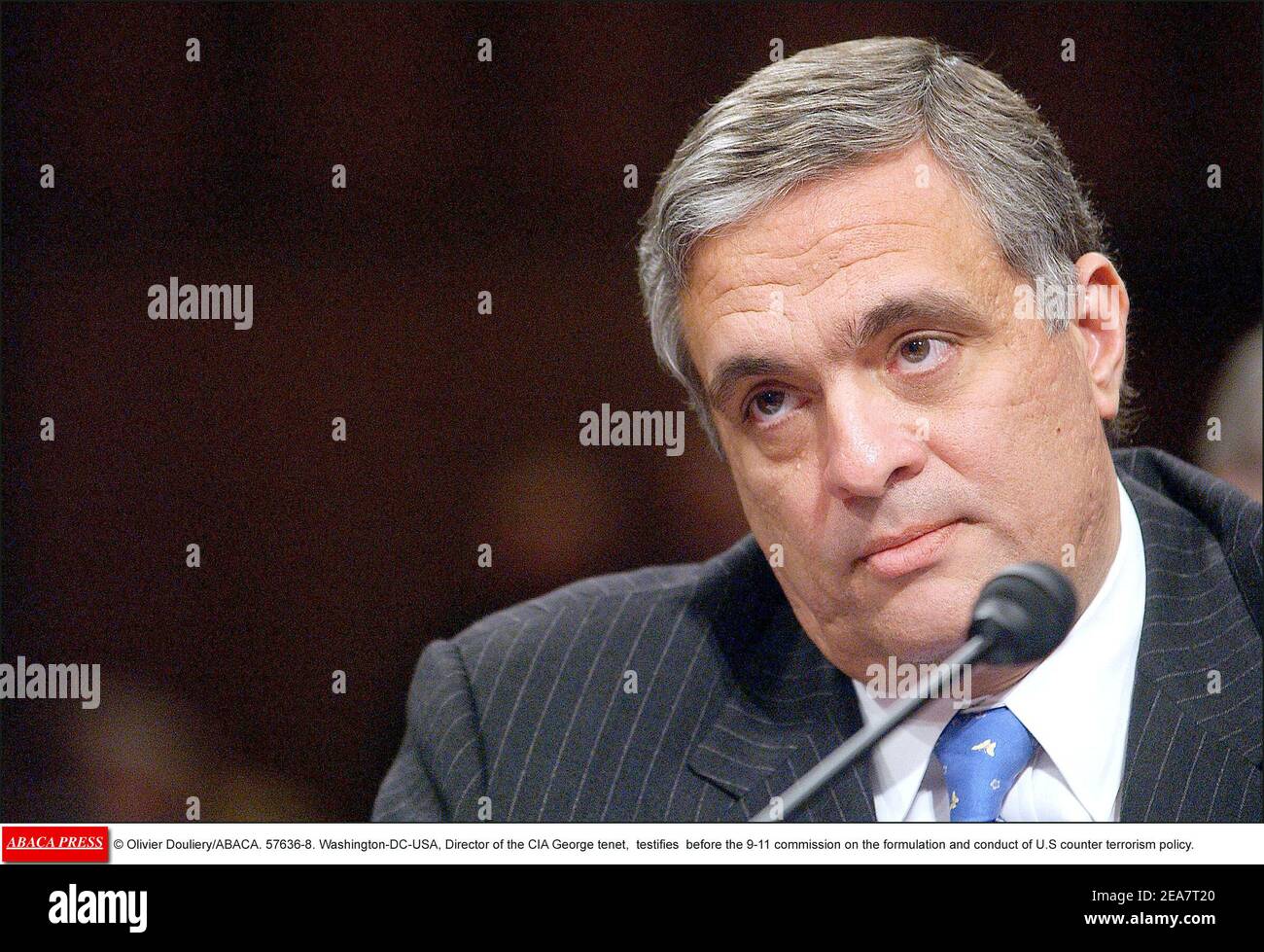 George tenet hi-res stock photography and images - Alamy