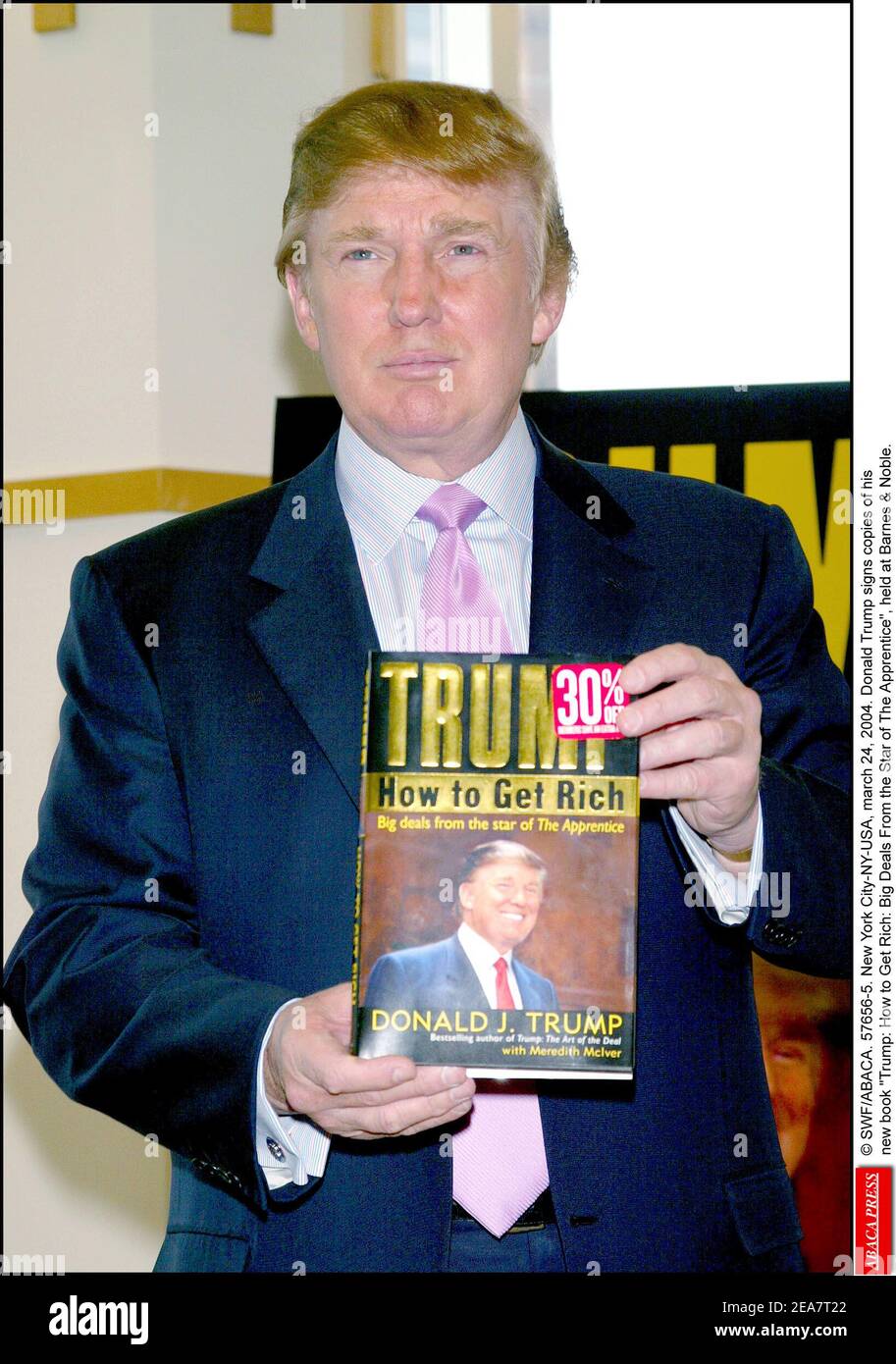 © SWF/ABACA. 57656-5. New York City-NY-USA, march 24, 2004. Donald ...