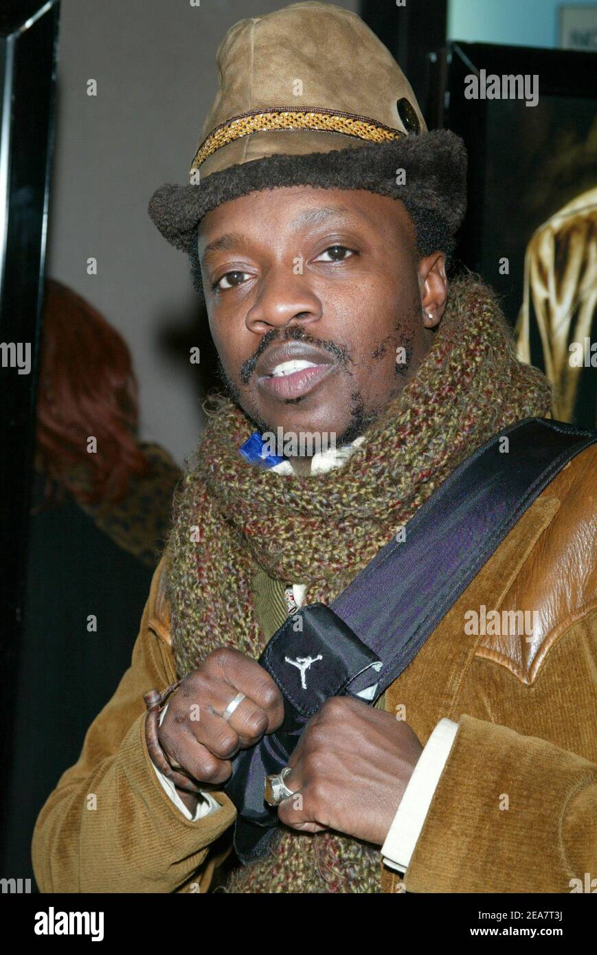 Anthony Hamilton attends the premiere of Never Die Alone, held at the ...
