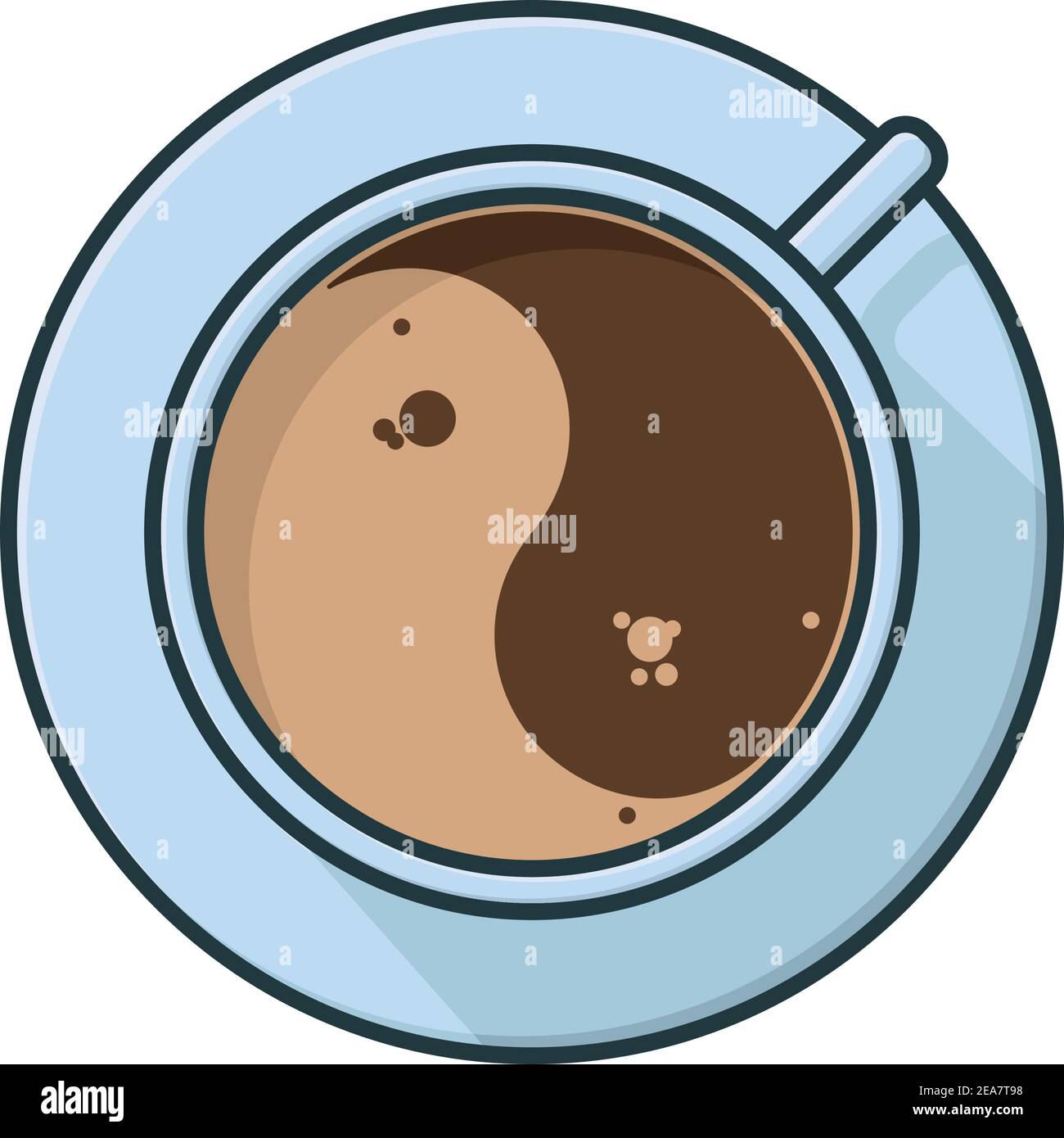 Yin yang vectors hi-res stock photography and images - Alamy