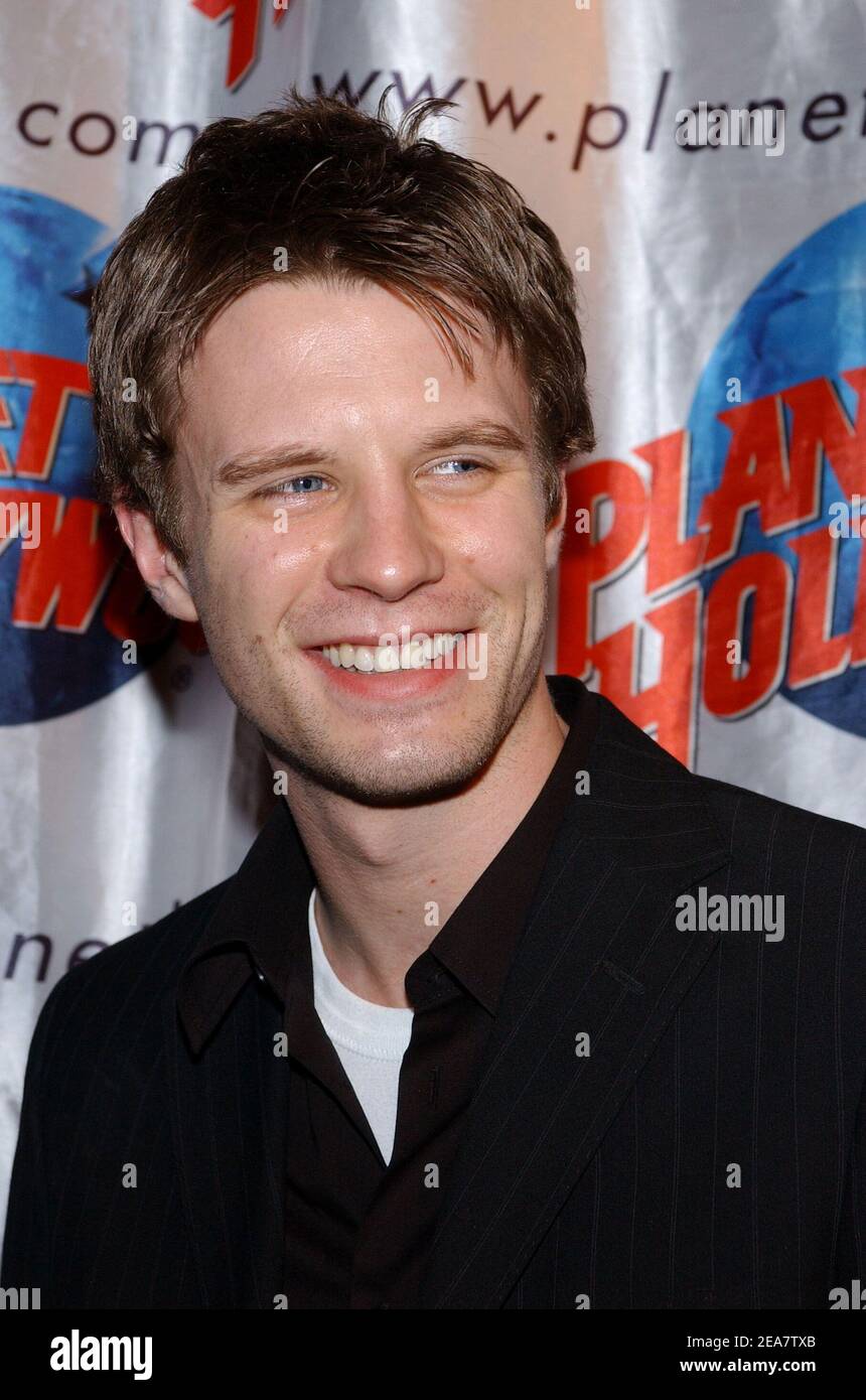 British actor Luke Mably poses for pictures during a mother/daughter ...