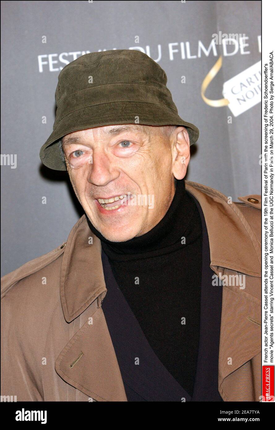French actor Jean-Pierre Cassel attends the opening ceremony of the ...