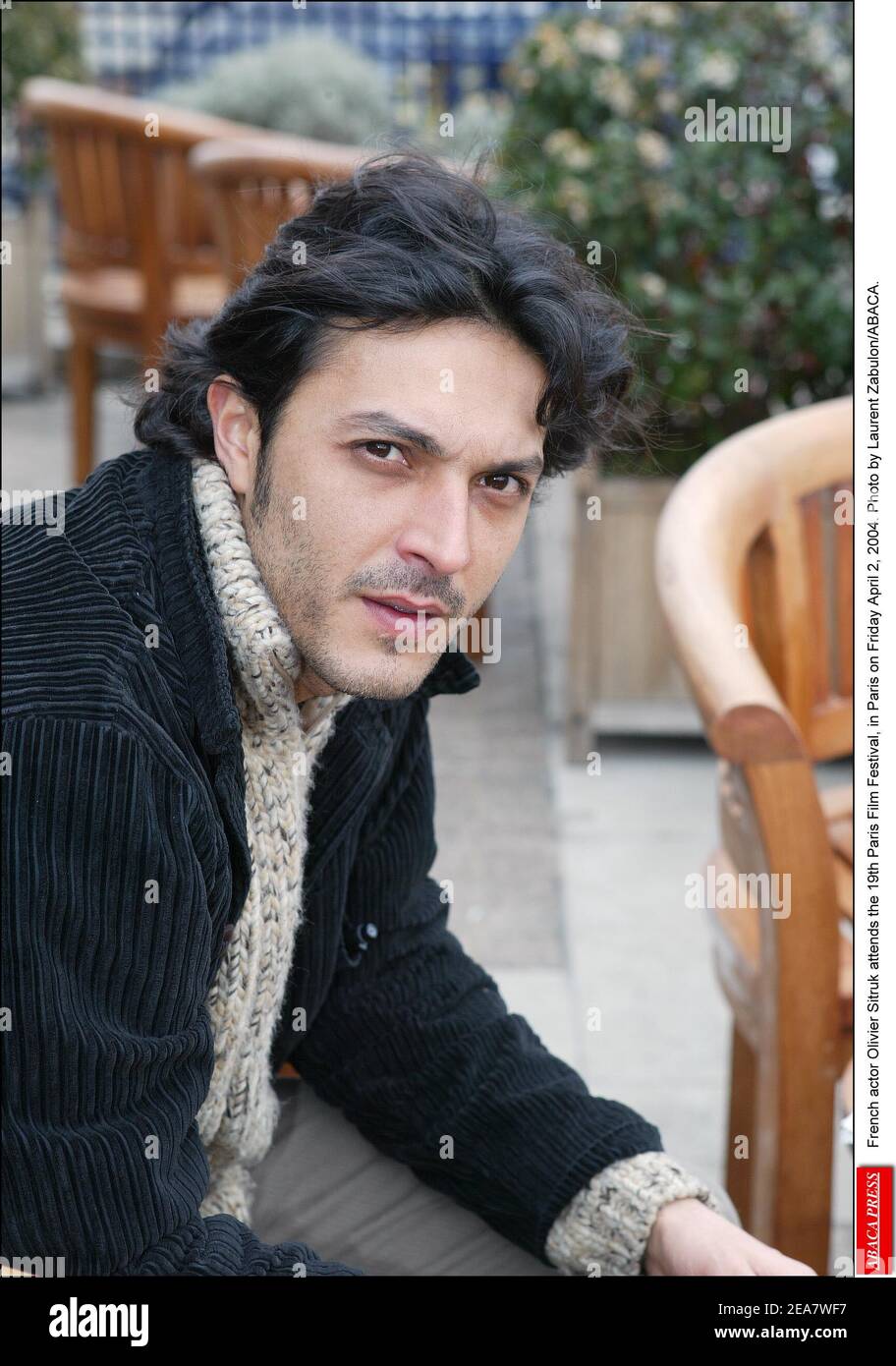 French actor Olivier Sitruk attends the 19th Paris Film Festival, in ...