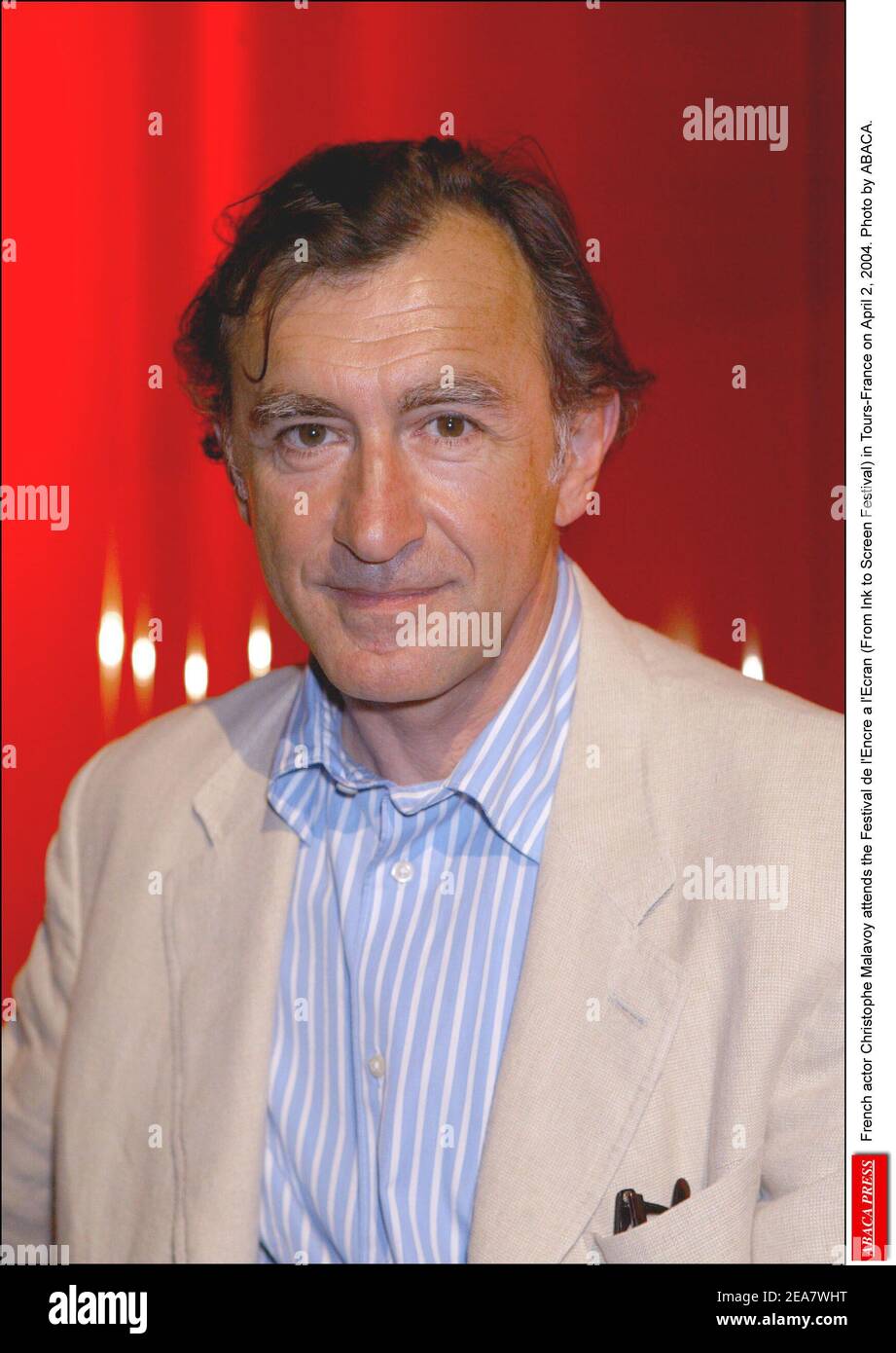 French actor Christophe Malavoy attends the Festival de l'Encre a l ...