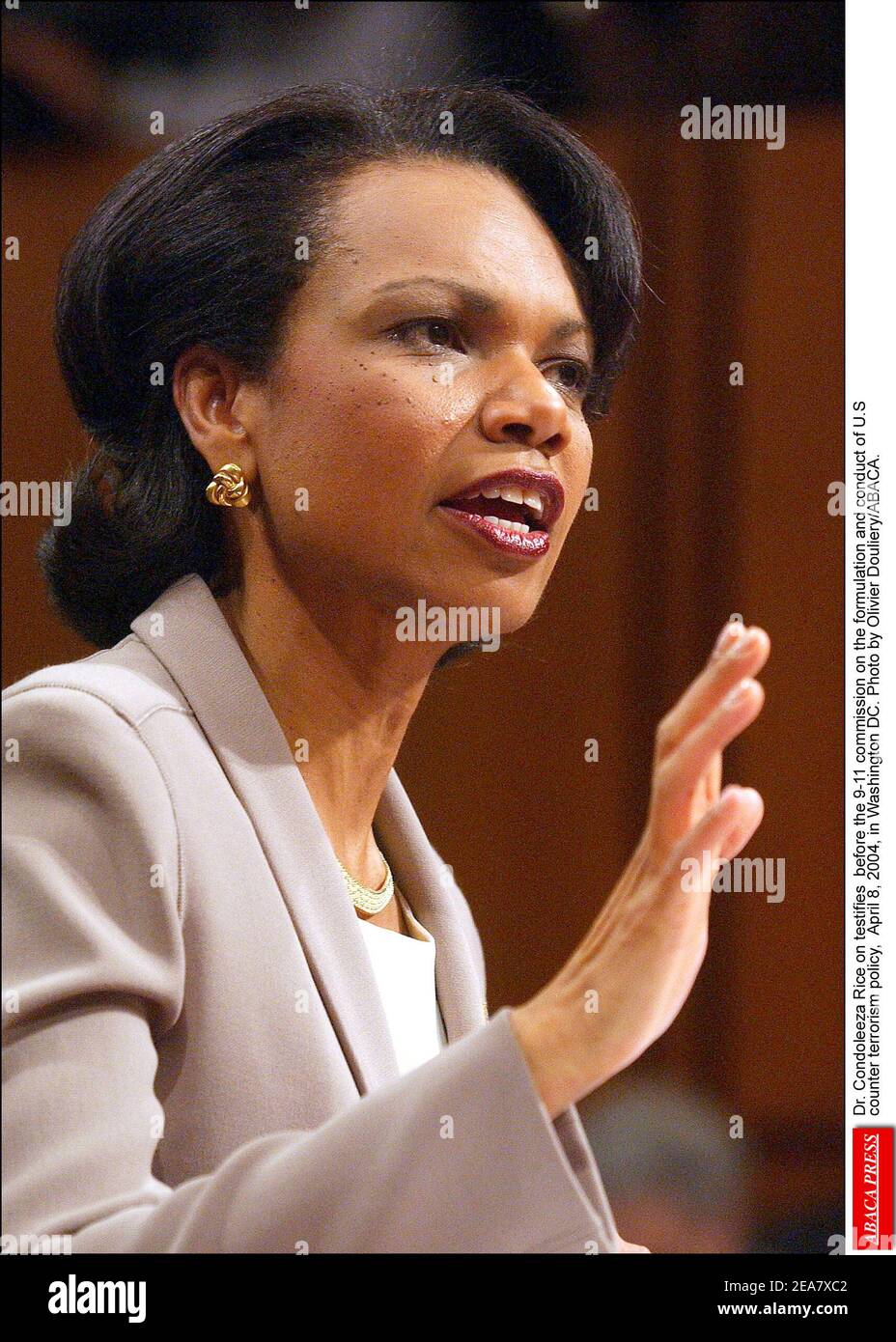 Condoleezza rice 2001 hi-res stock photography and images - Alamy