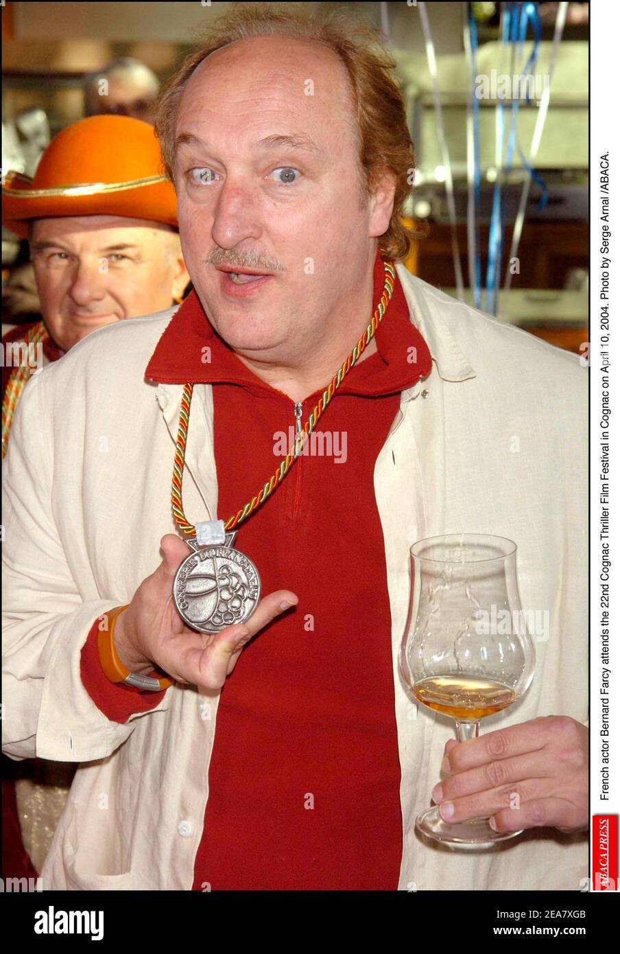 French actor Bernard Farcy attends the 22nd Cognac Thriller Film ...