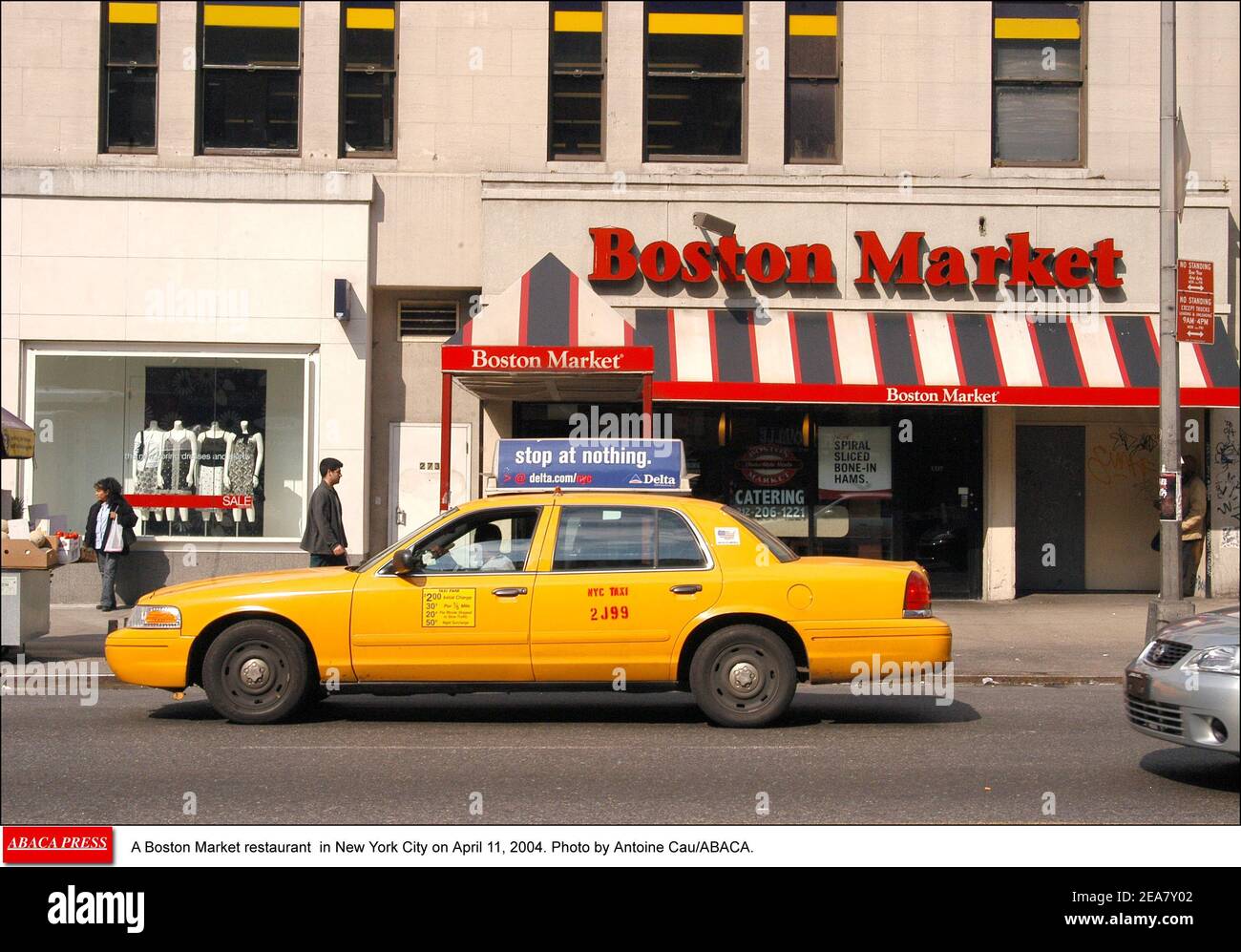 A Boston Market restaurant in New York City on April 11, 2004. Photo by ...