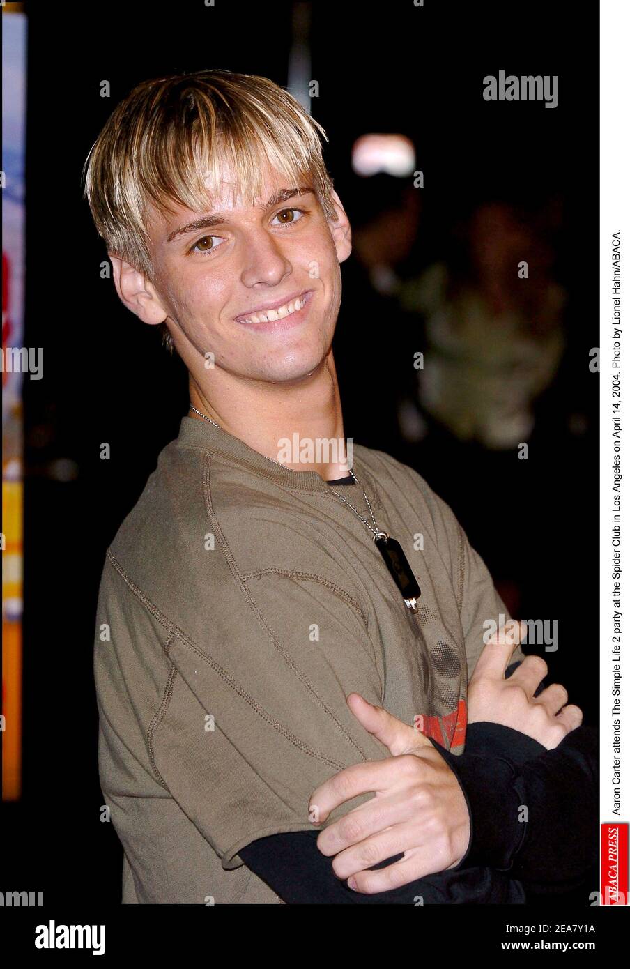 Aaron carter 2004 hi-res stock photography and images - Alamy