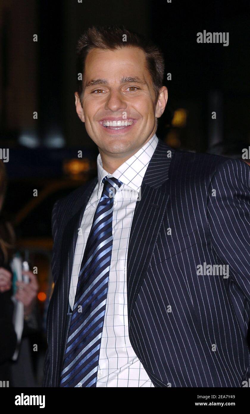 Bill Rancic, the winner and hired apprentice, arrives at the after ...