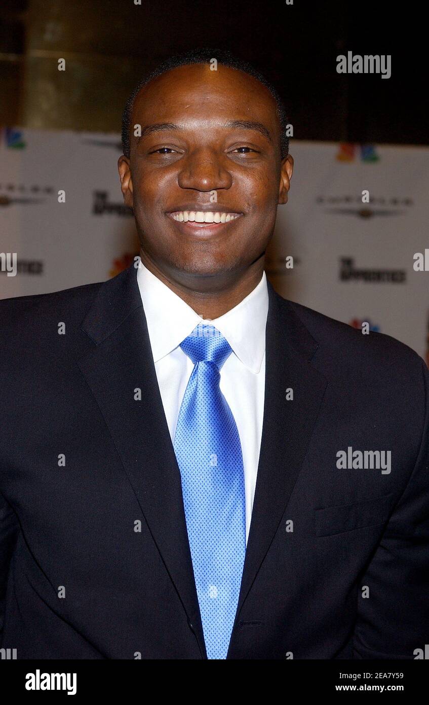 Fired finalist Kwame Jackson arrives at the after party for the season ...