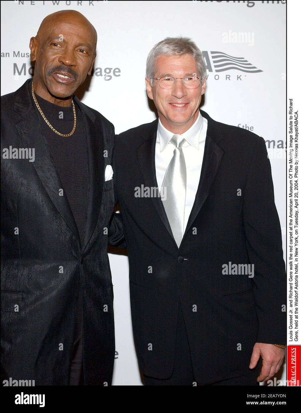 Louis Gosset Jr. and Richard Gere walk the red carpet at the American ...