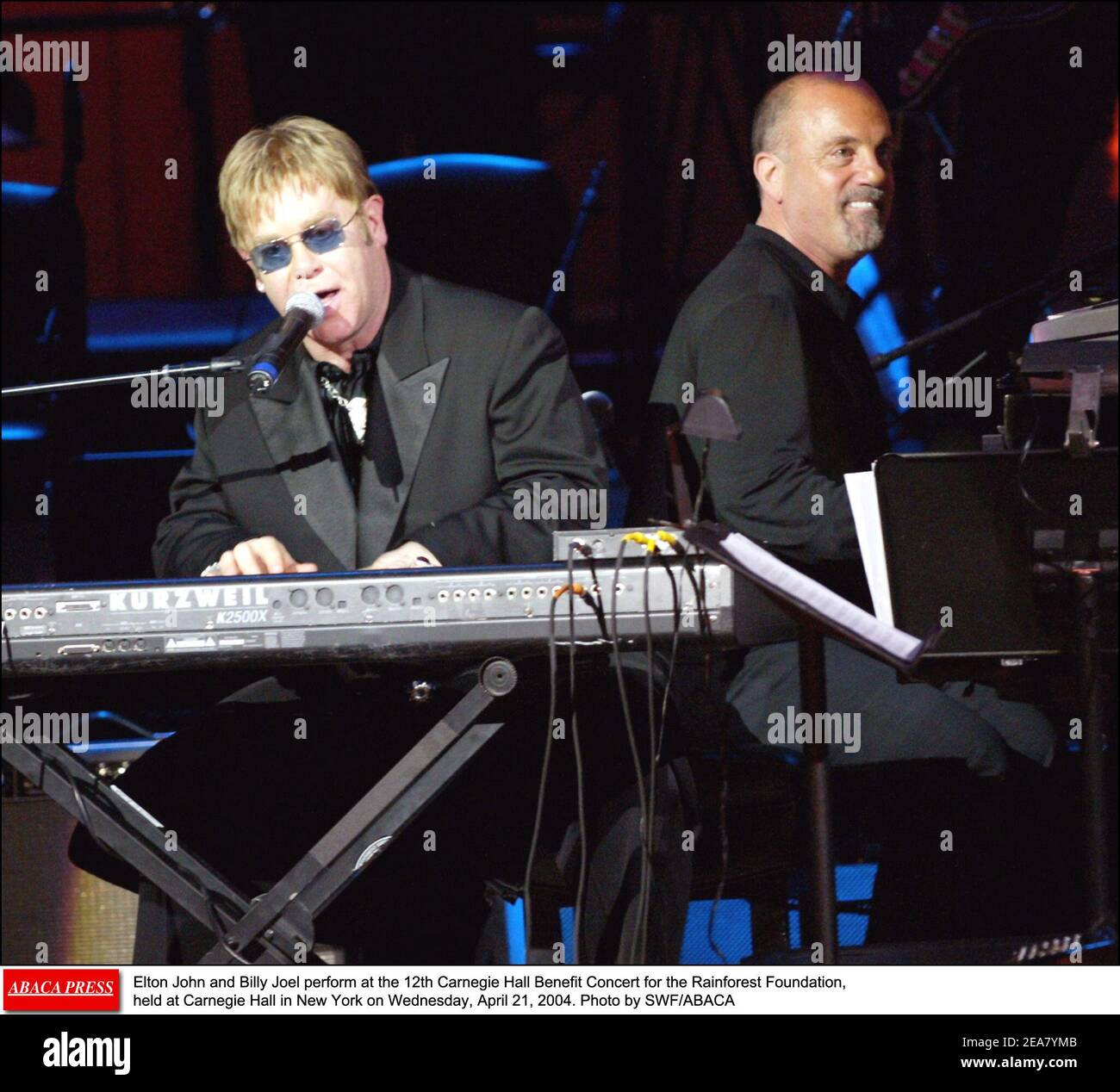 Billy joel elton john billy hi-res stock photography and images - Alamy