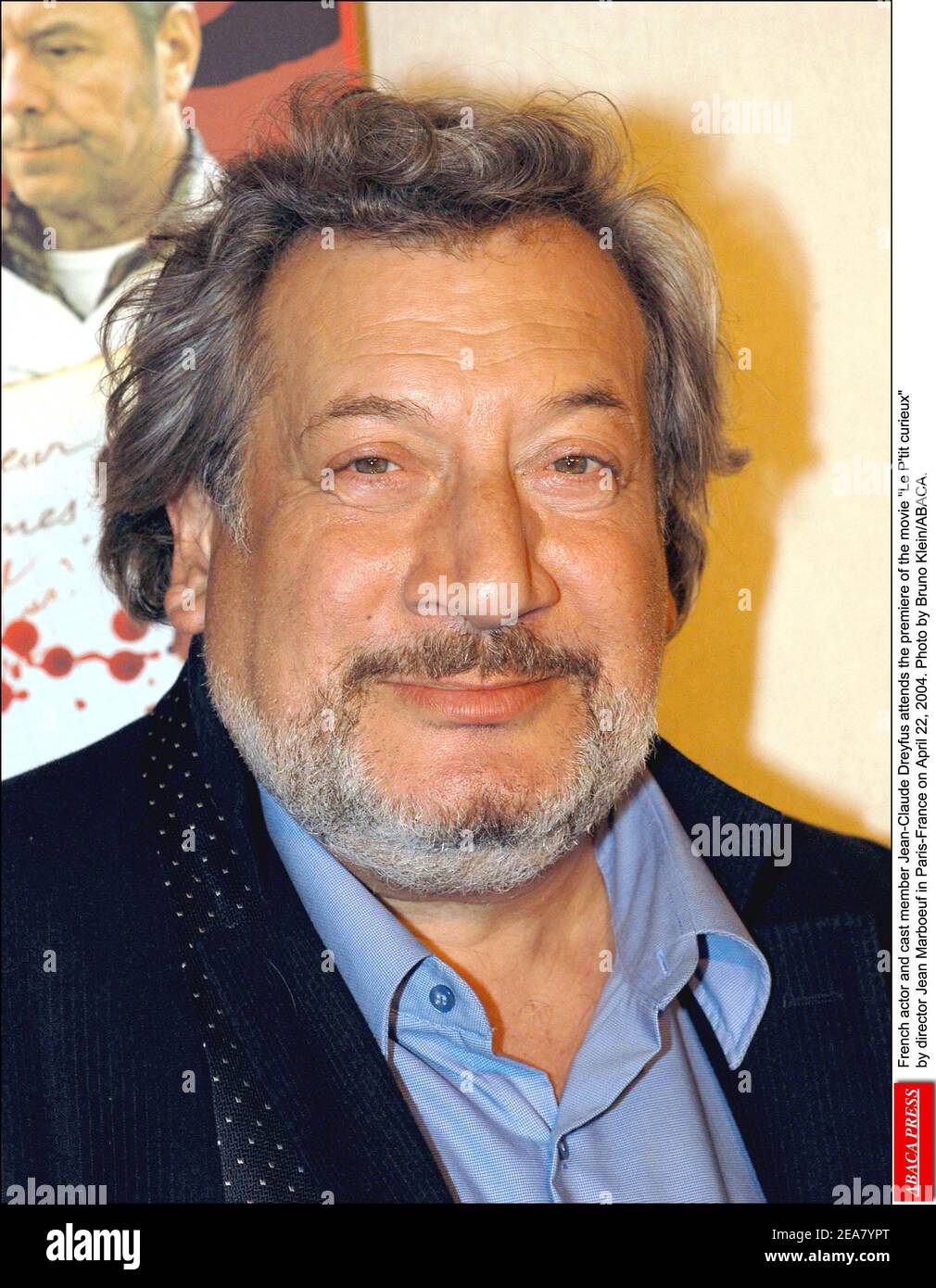 French actor and cast member Jean-Claude Dreyfus attends the premiere ...