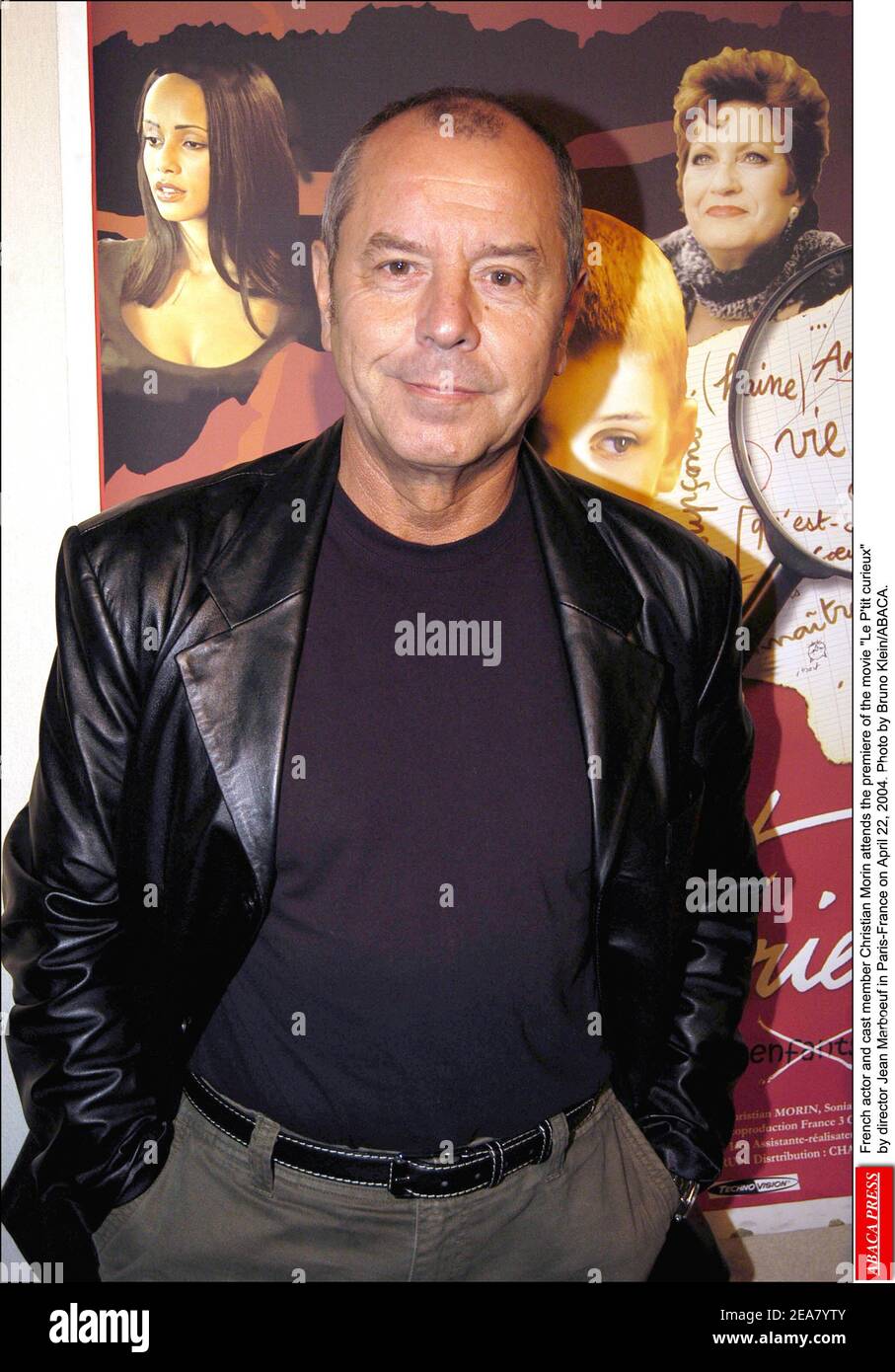 French actor and cast member Christian Morin attends the premiere of ...