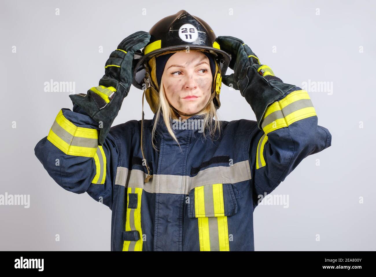 Female firefighter uniform hi-res stock photography and images - Alamy