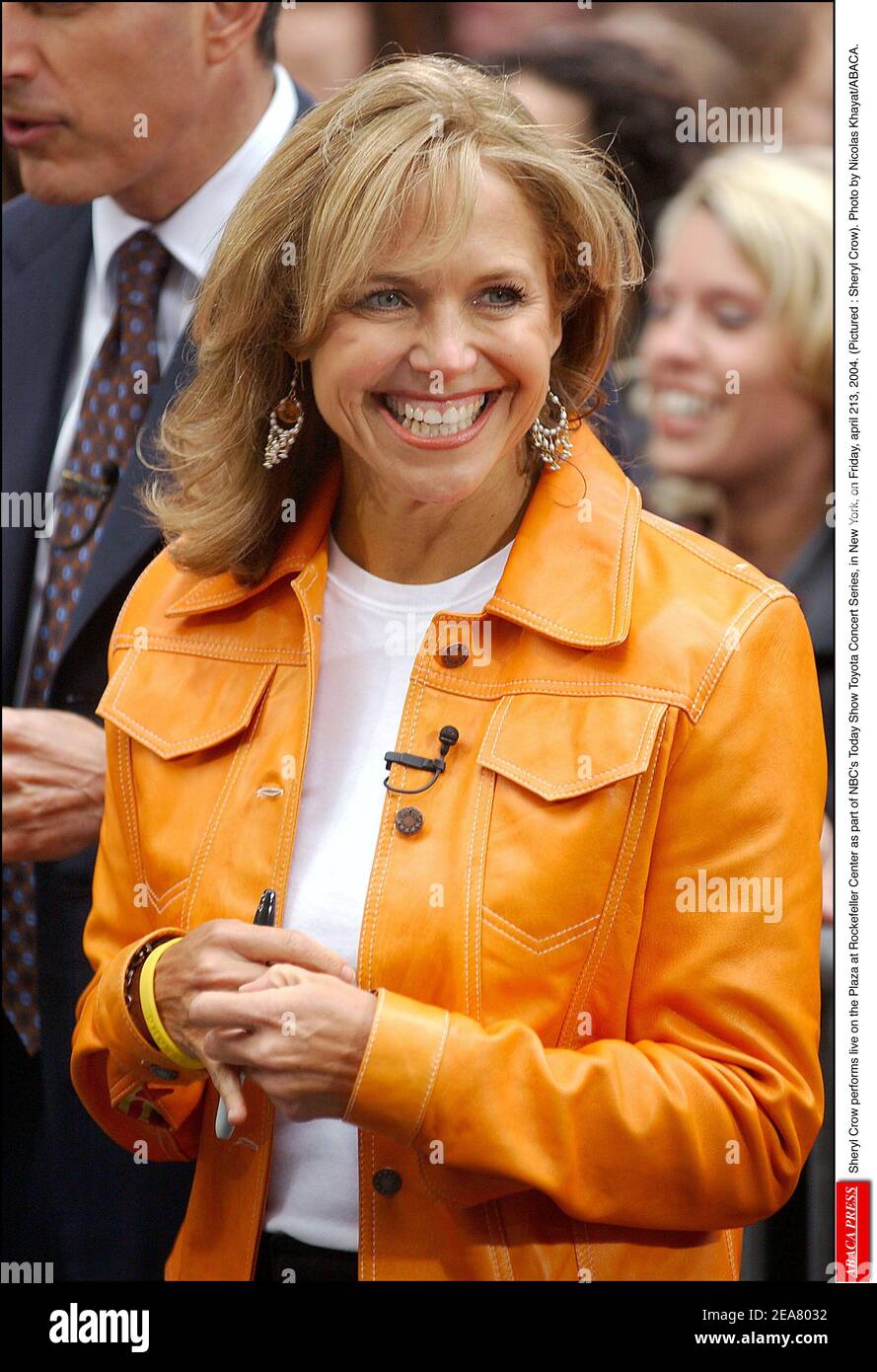 Katie Couric attends Sheryl Crow's performance on the Plaza at ...