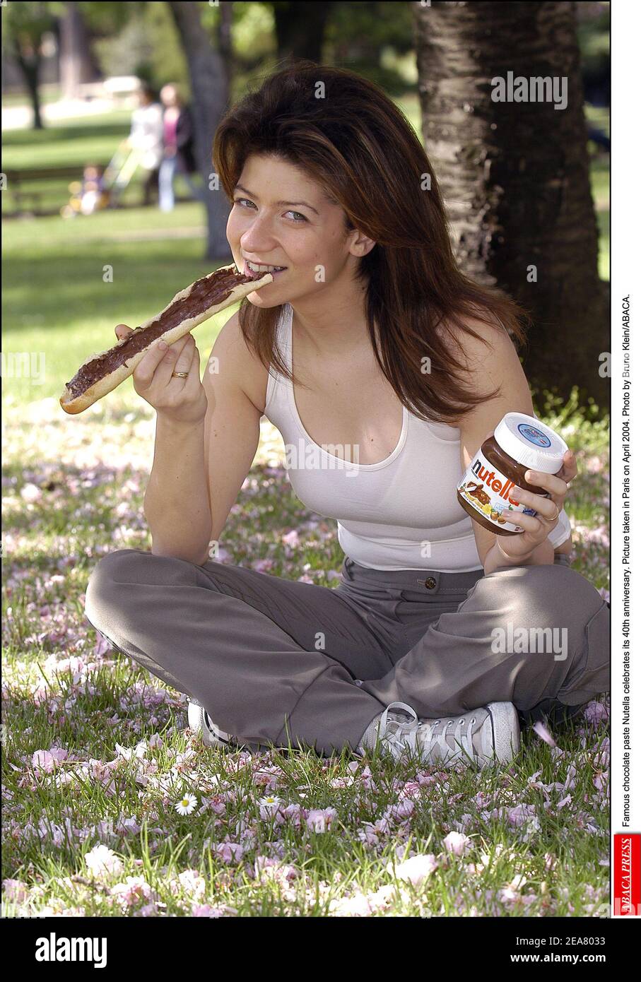 Famous chocolate paste Nutella celebrates its 40th anniversary. Picture ...