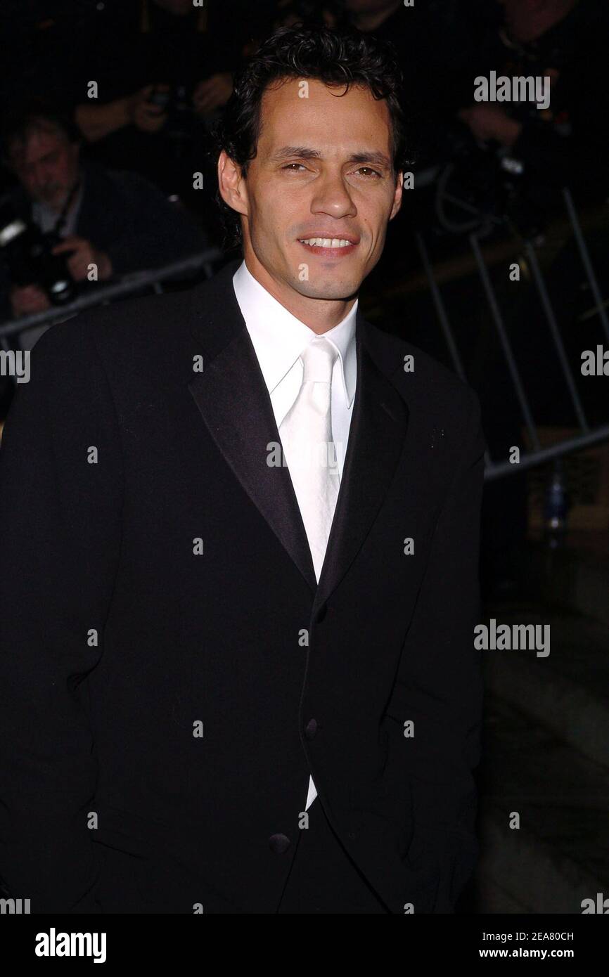 Marc Anthony arrives at the Dangerous Liaisons, Fashion and Furniture ...