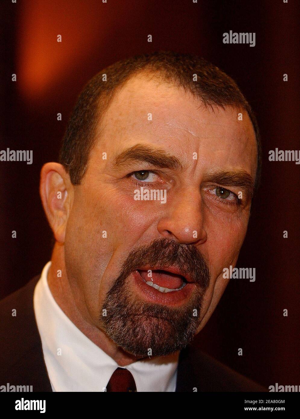 WASHINGTON, DC -- Tuesday, April 27, 2004, Actor Tom Selleck at a ...