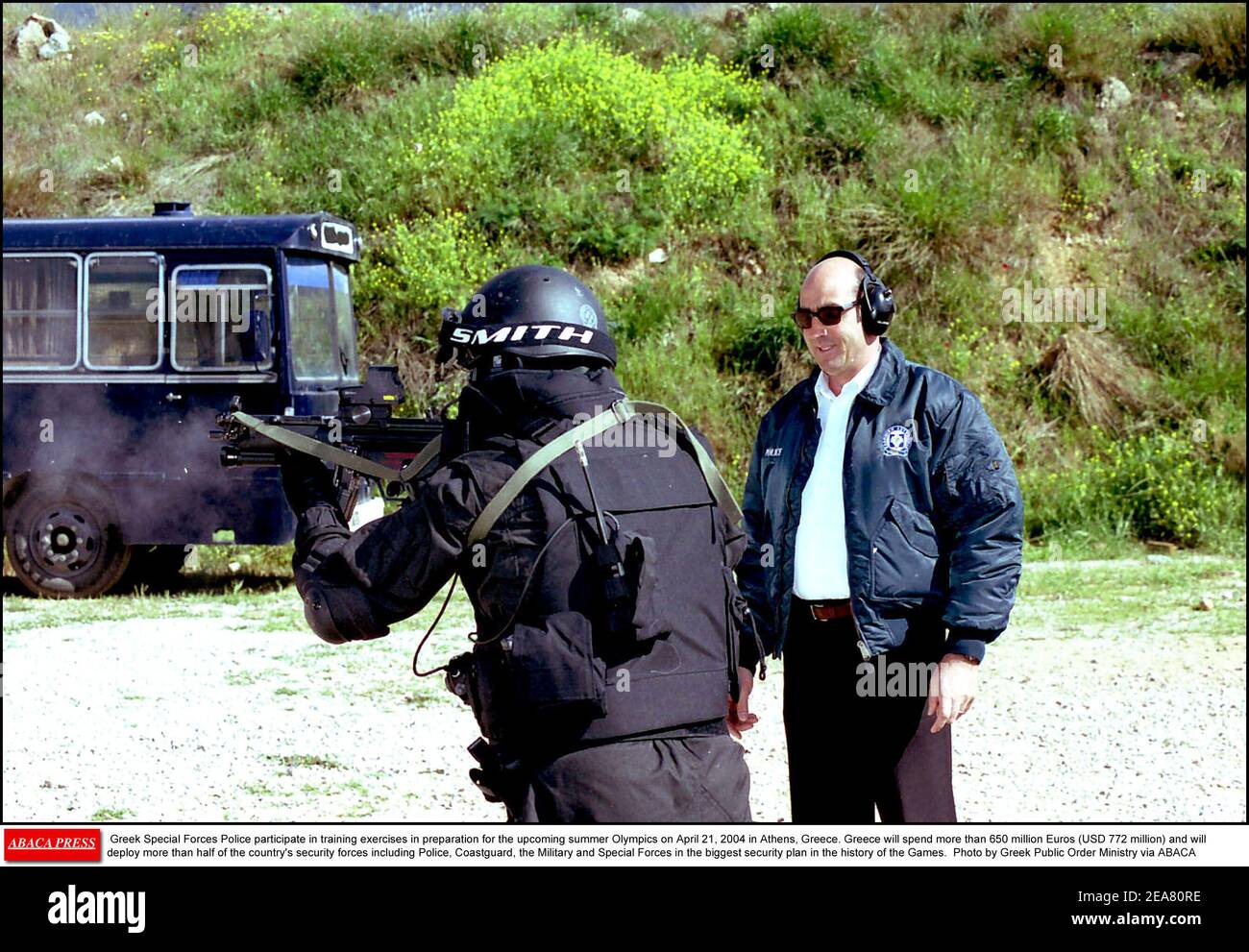 Greek Special Forces Police participate in training exercises in ...