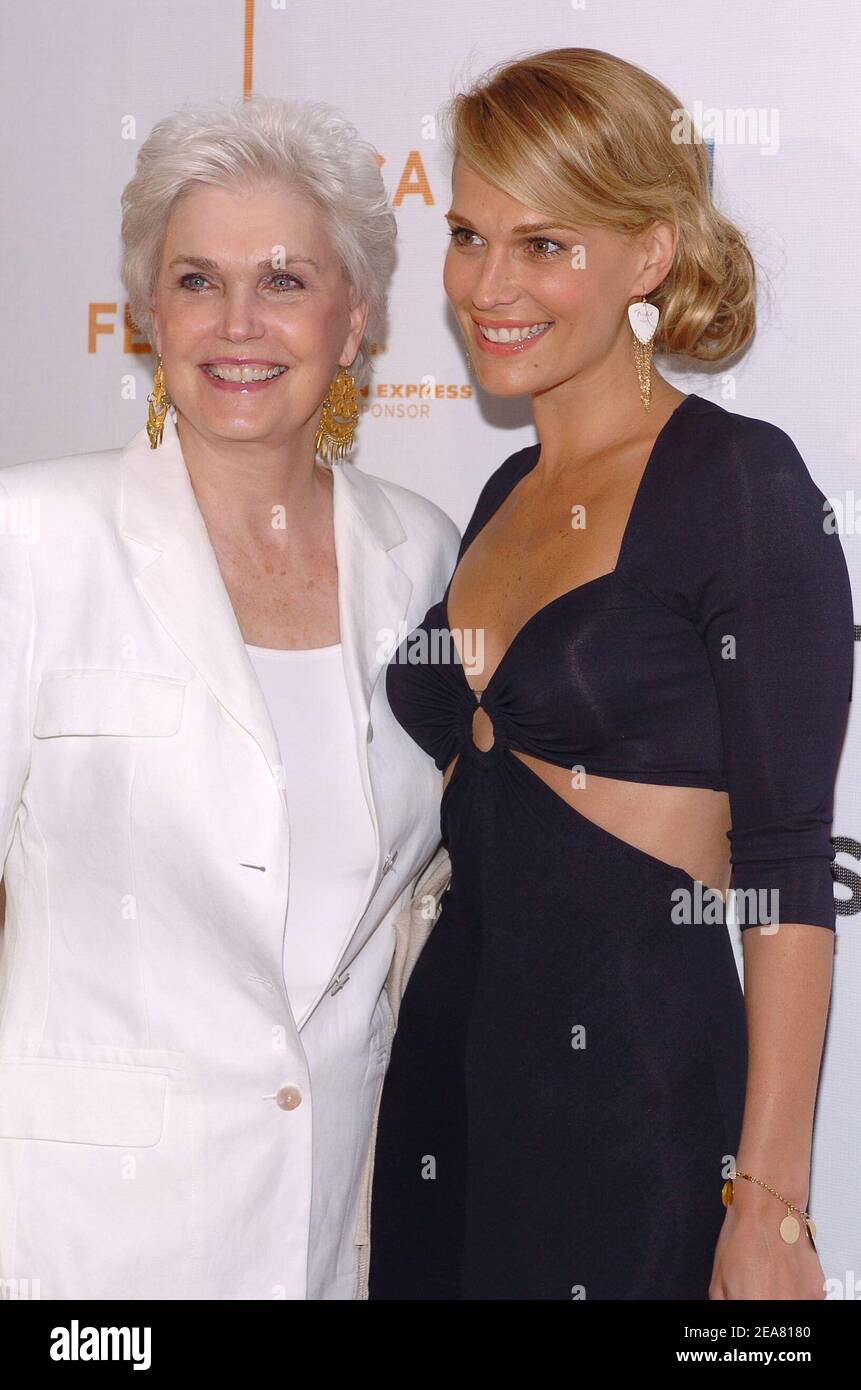 Molly Sims and her mother arrive at the World Premiere of Raising Helen ...