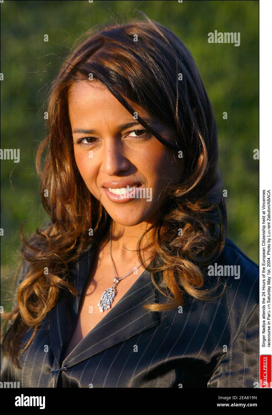 Singer Nadiya attends the 24 Hours of the European Citizenship held at ...