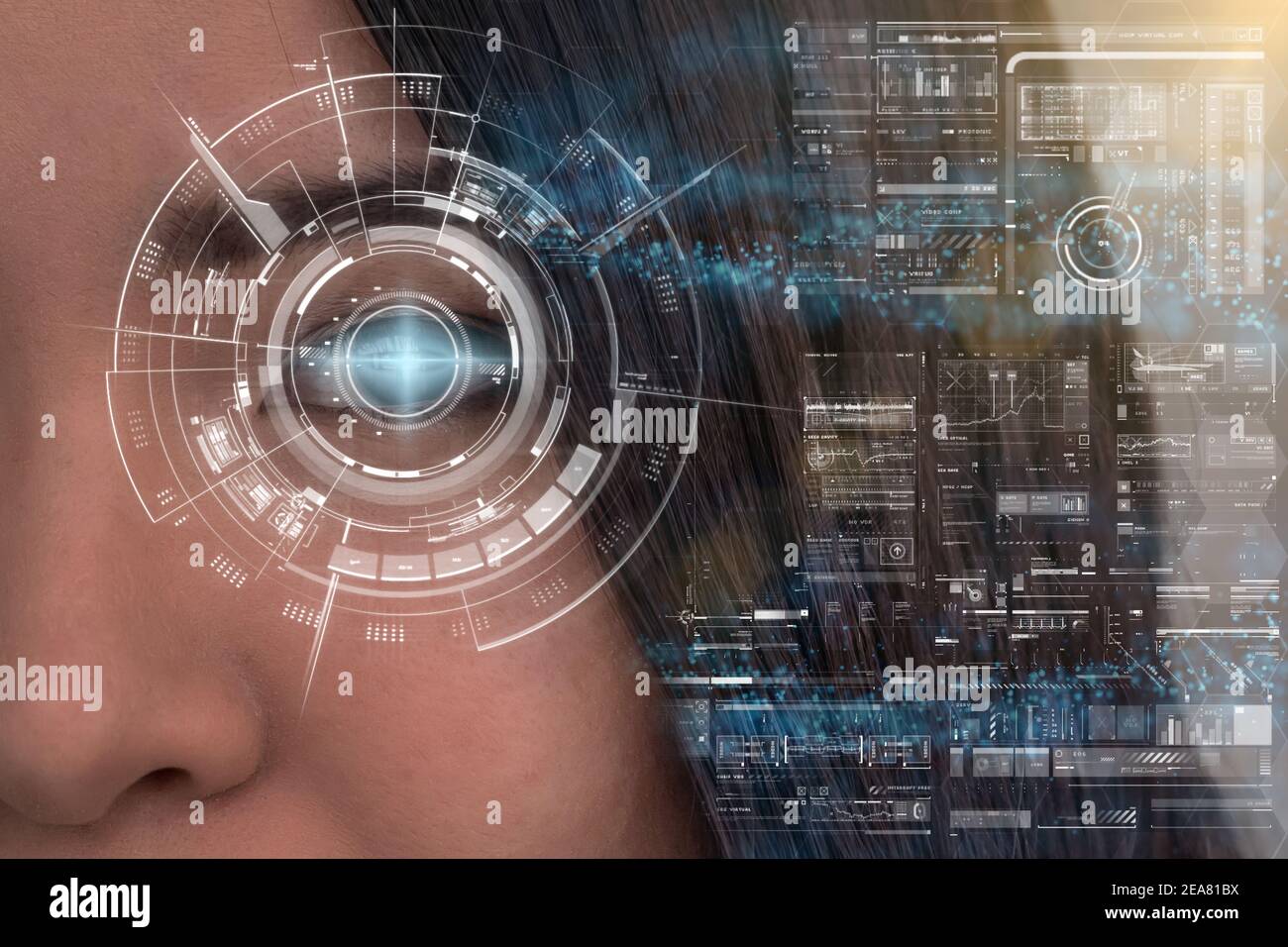 Digital contact lenses hi-res stock photography and images - Alamy