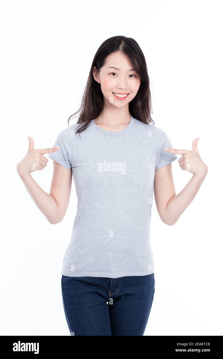 Young chinese woman wearing turtleneck sweater and glasses over ...