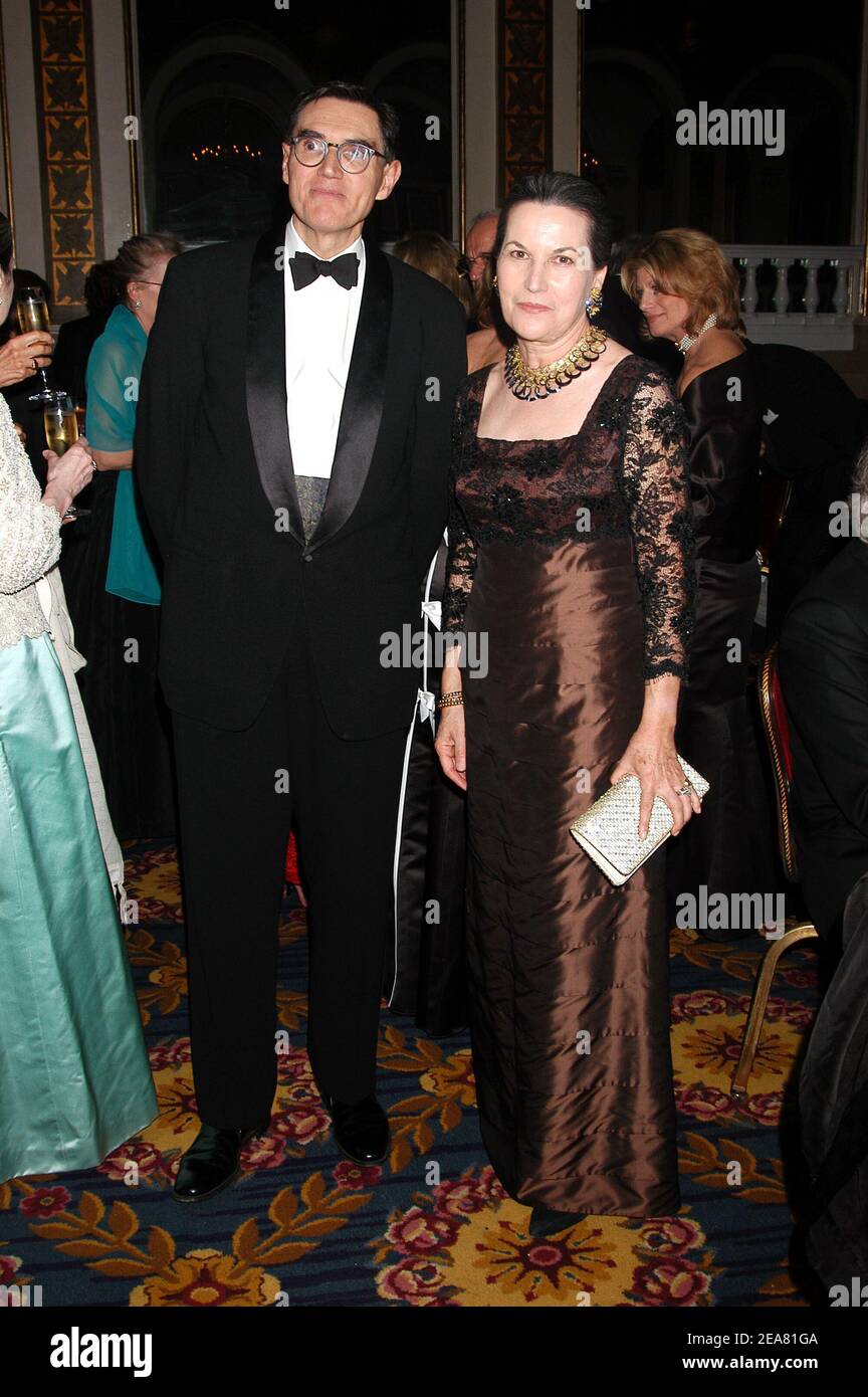 French consul Richard Duque and Misses Joan Chappell attend the Sixty ...