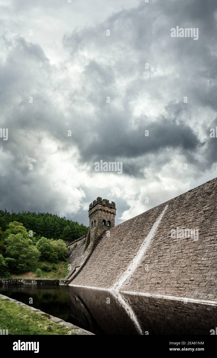 Ladybower reservoir tower hi-res stock photography and images - Alamy