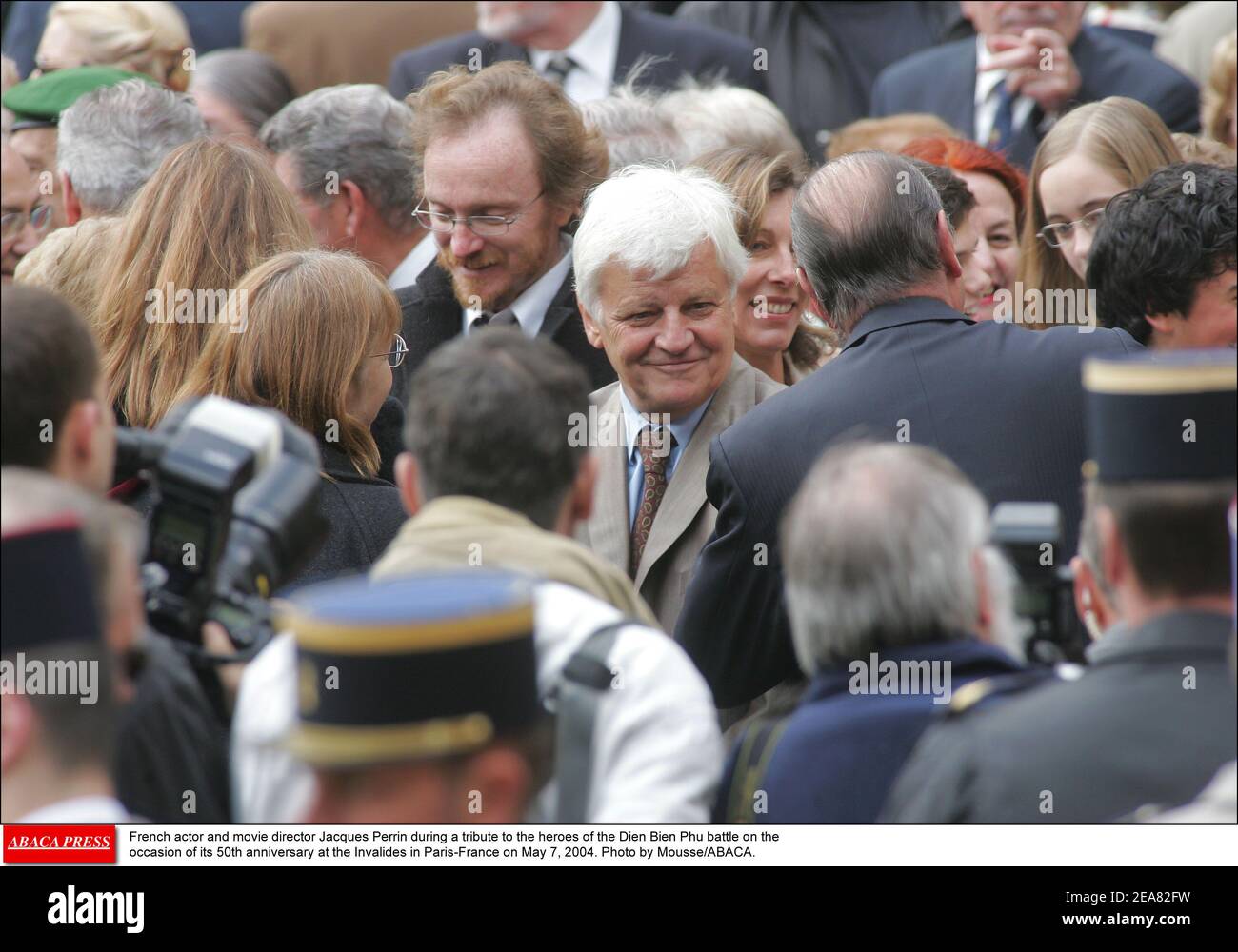 French actor and movie director Jacques Perrin during a tribute to the ...