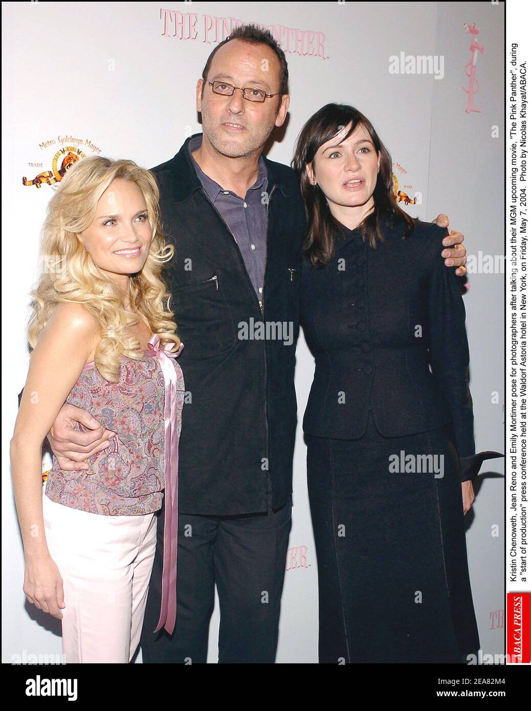 Emily mortimer pink panther hi-res stock photography and images - Alamy