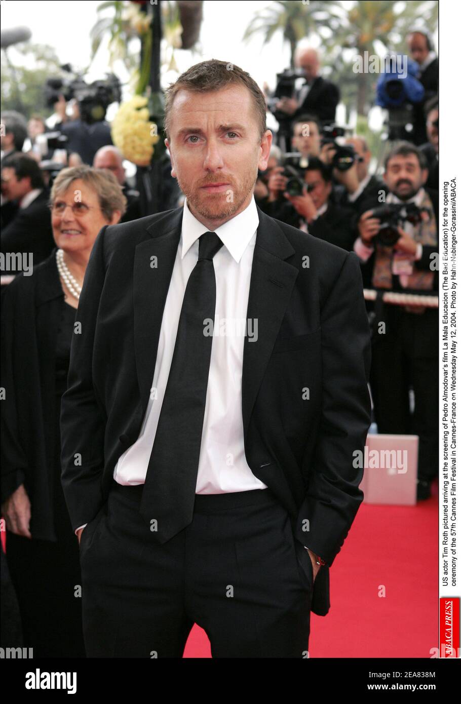 US actor Tim Roth pictured arriving at the screening of Pedro Almodovar ...