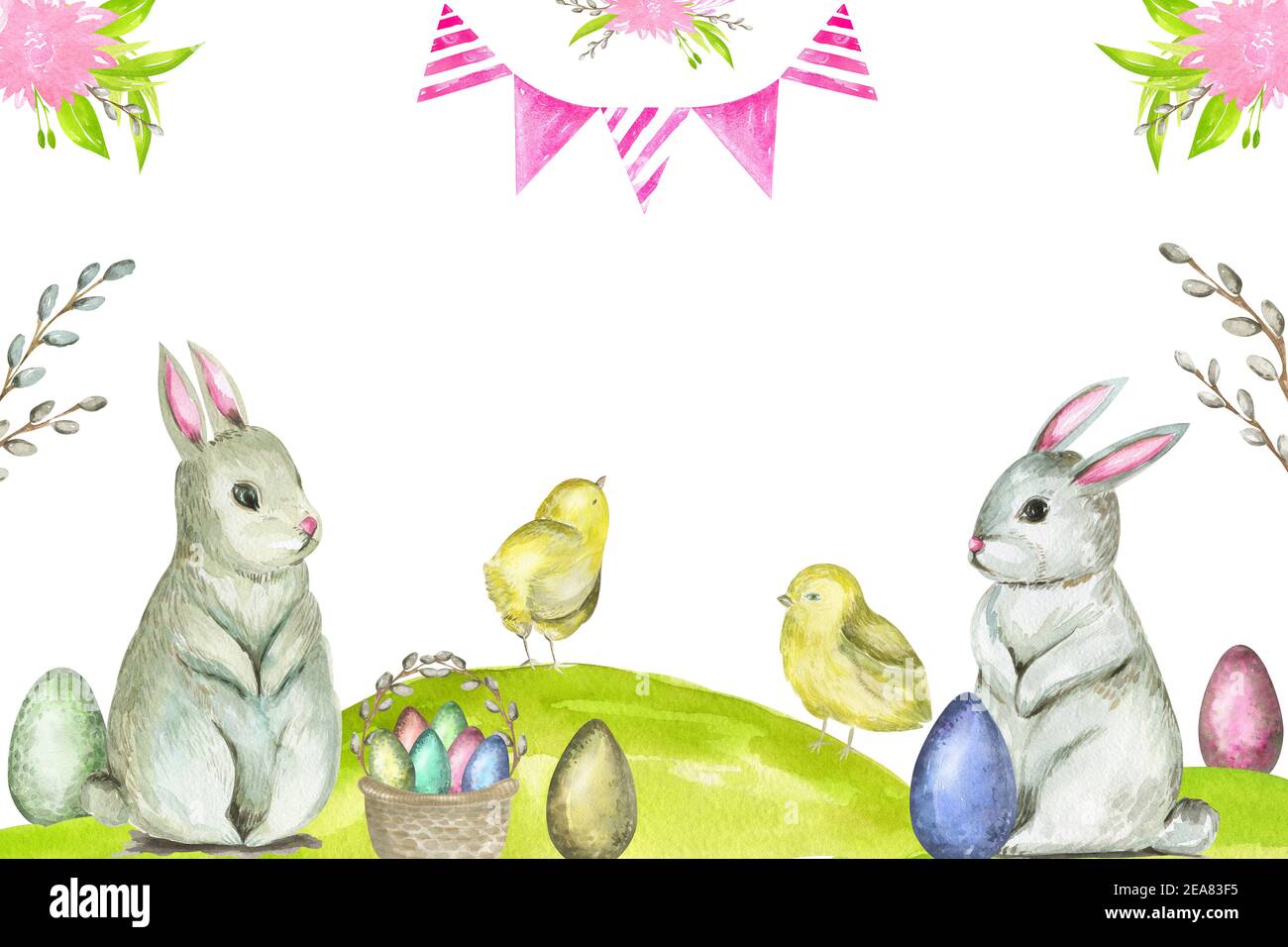 Easter Banner Clip Art