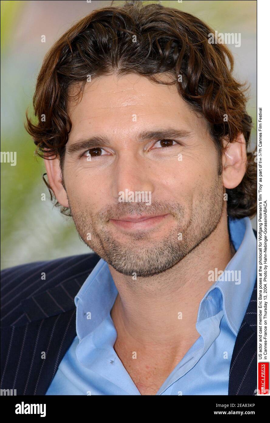 US actor and cast member Eric Bana poses at the photocall for Wolfgang ...