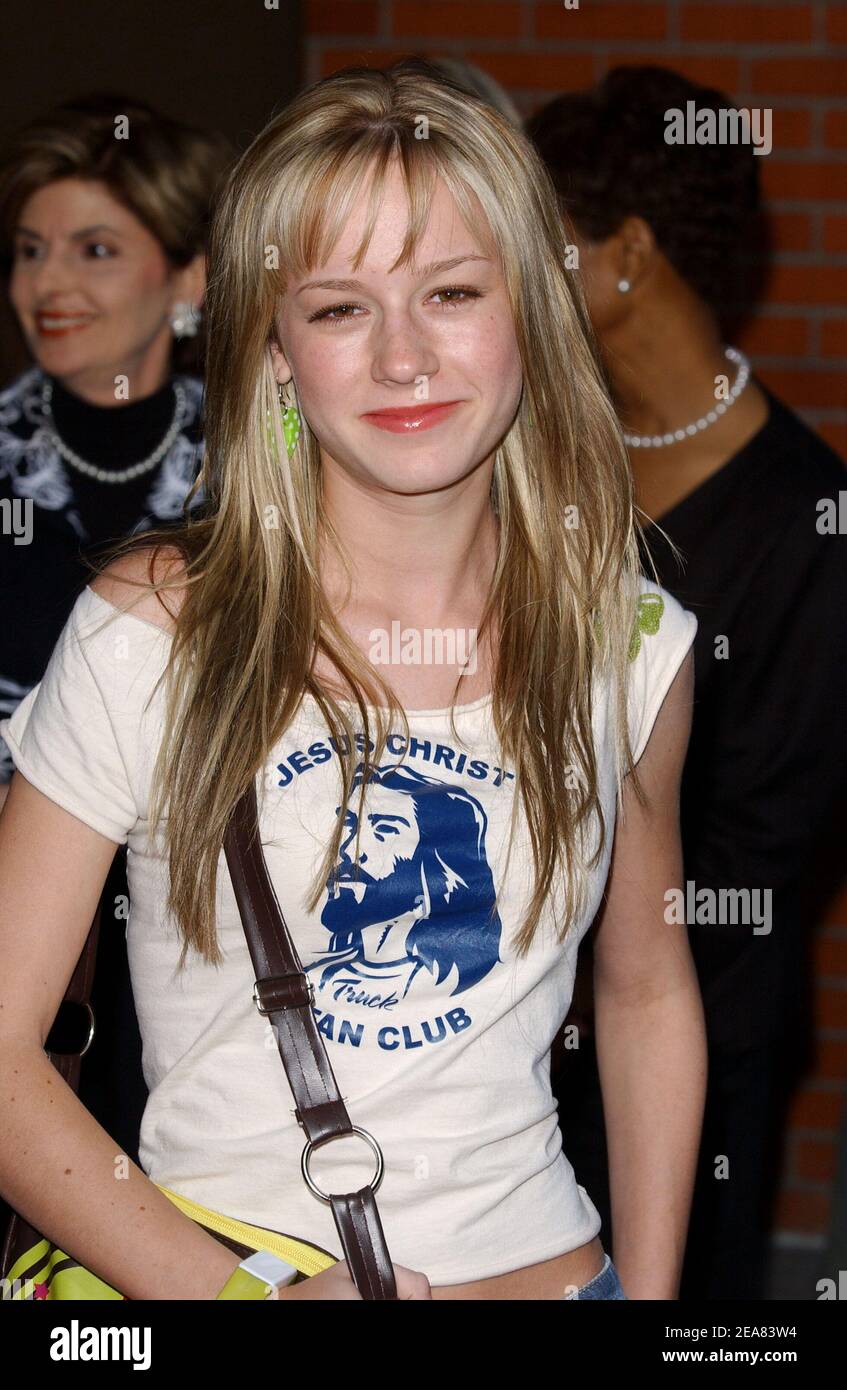 Brie Larson arrives at the Saved premiere, held at the Mann National ...