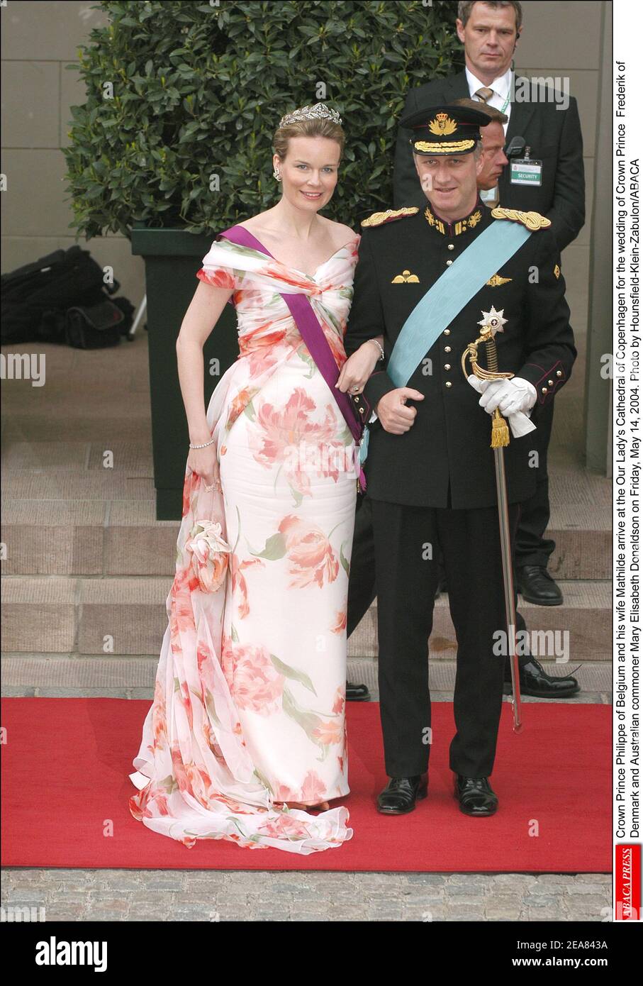 Crown Prince Philippe of Belgium and his wife Mathilde arrive at the ...