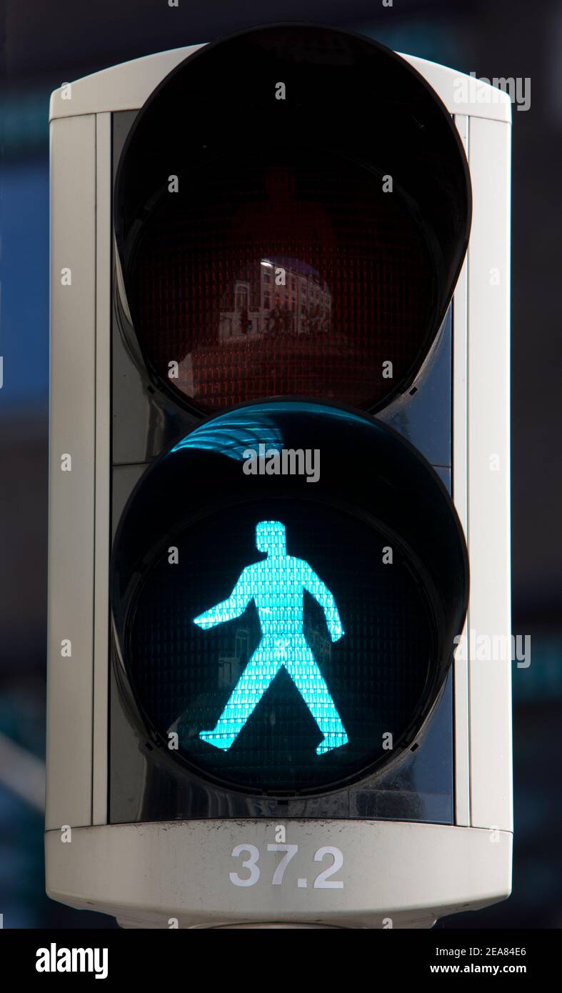Traffic light for pedestrians Stock Photo - Alamy Traffic light for pedestrians Stock Photo - Alamy