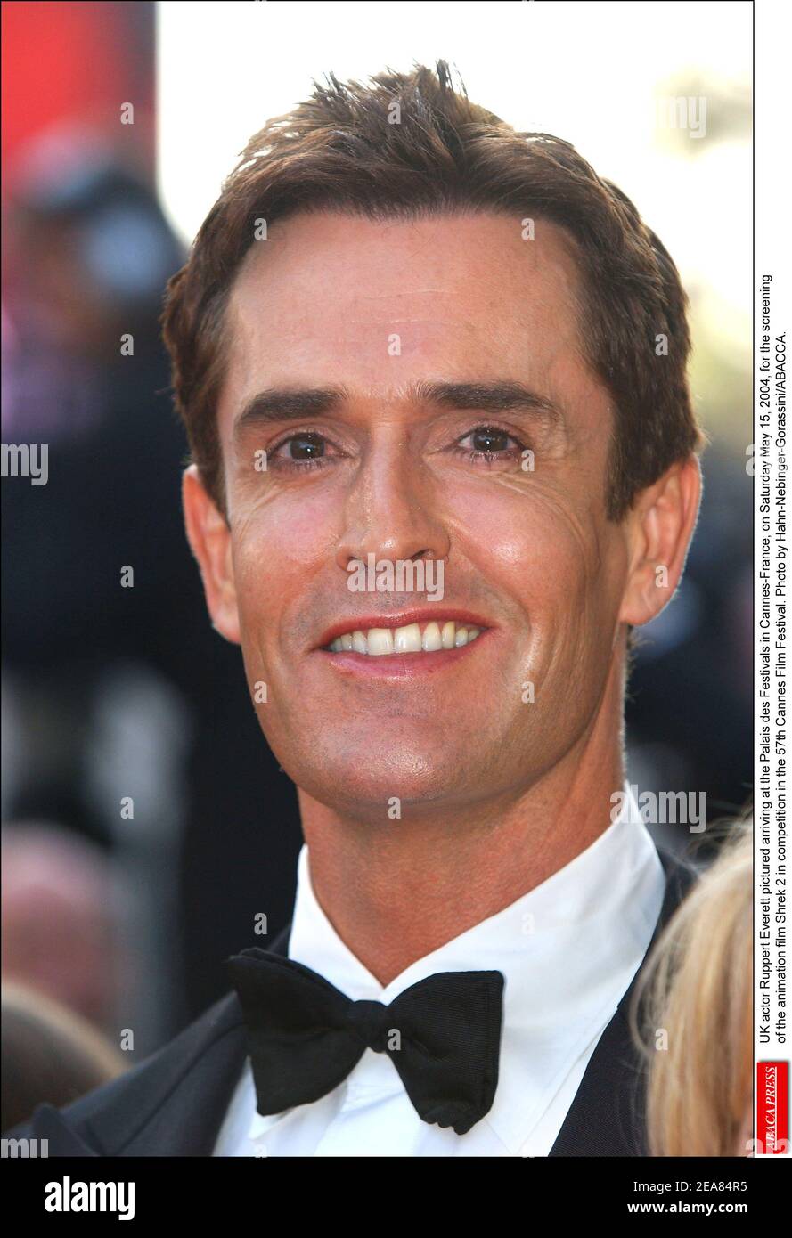 UK actor Rupert Everett pictured arriving at the Palais des Festivals ...