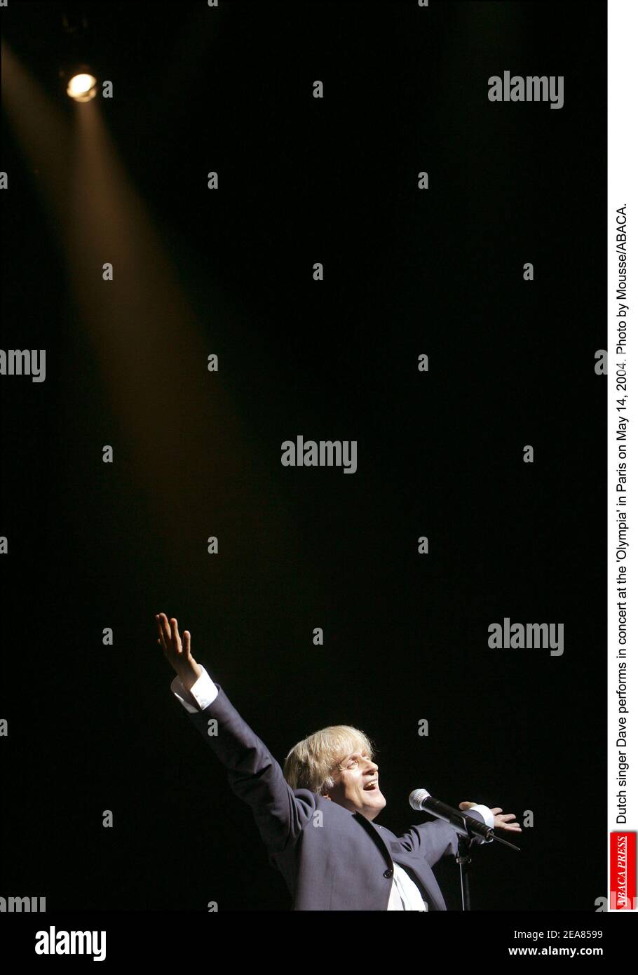Dave chanteur france hi-res stock photography and images - Alamy