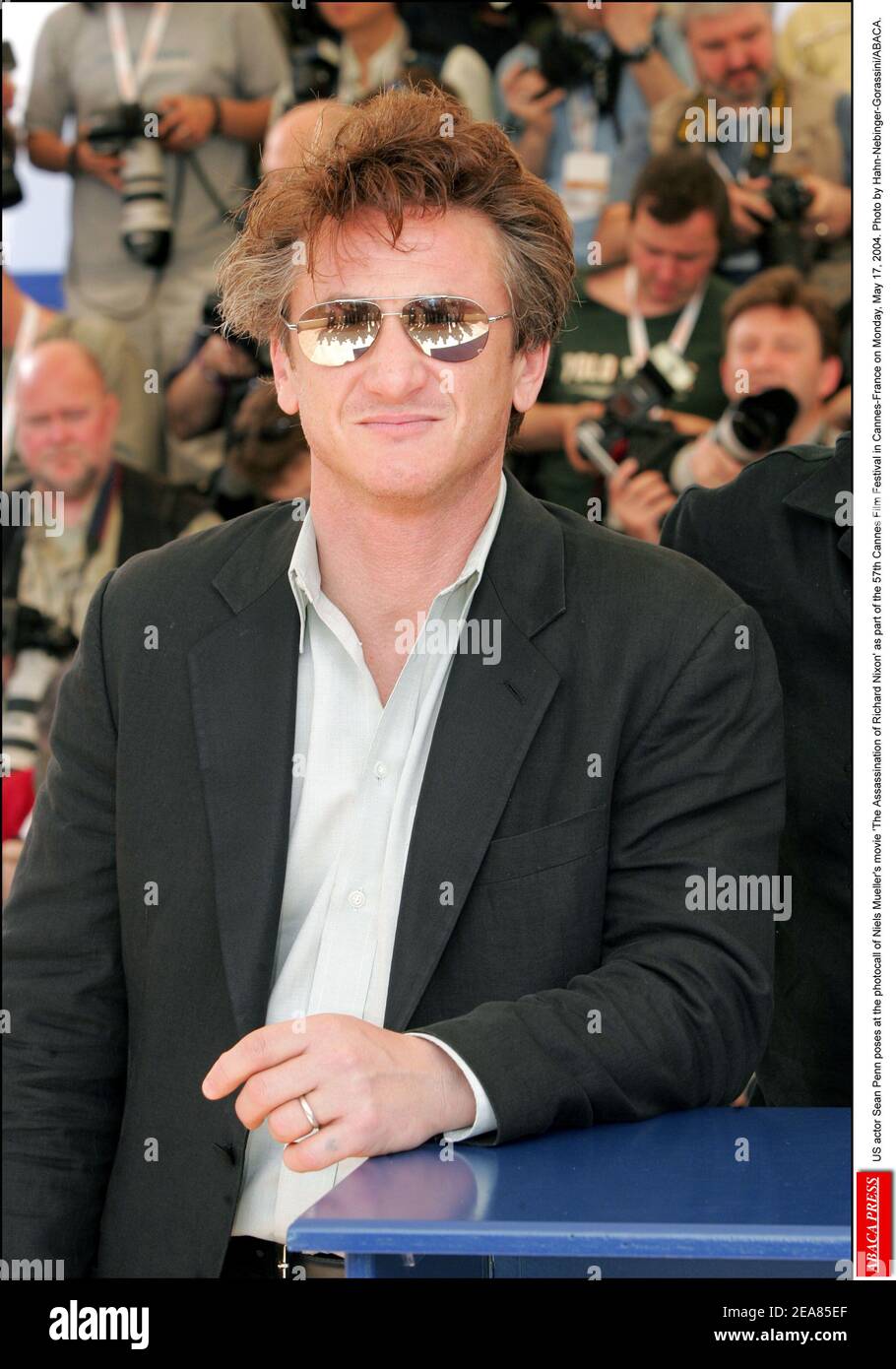US actor Sean Penn poses at the photocall of Niels Mueller's movie 'The ...