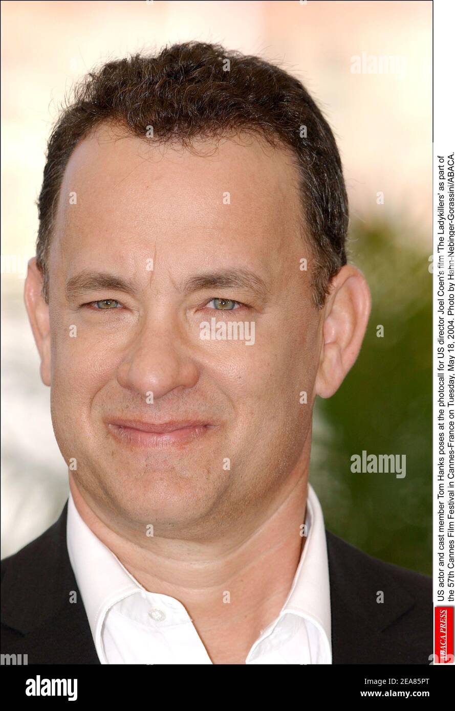 US actor and cast member Tom Hanks poses at the photocall for US ...