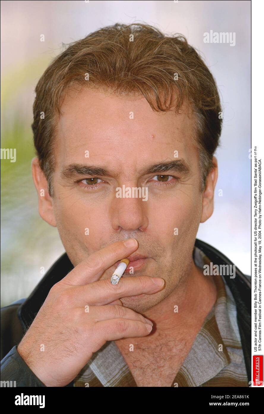 US actor and cast member Billy Bob Thornton poses at the photocall for ...
