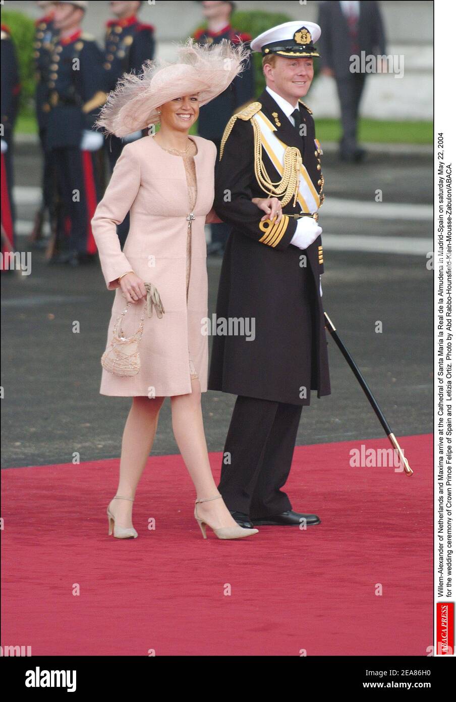 Queen maxima netherlands wedding hi-res stock photography and images ...