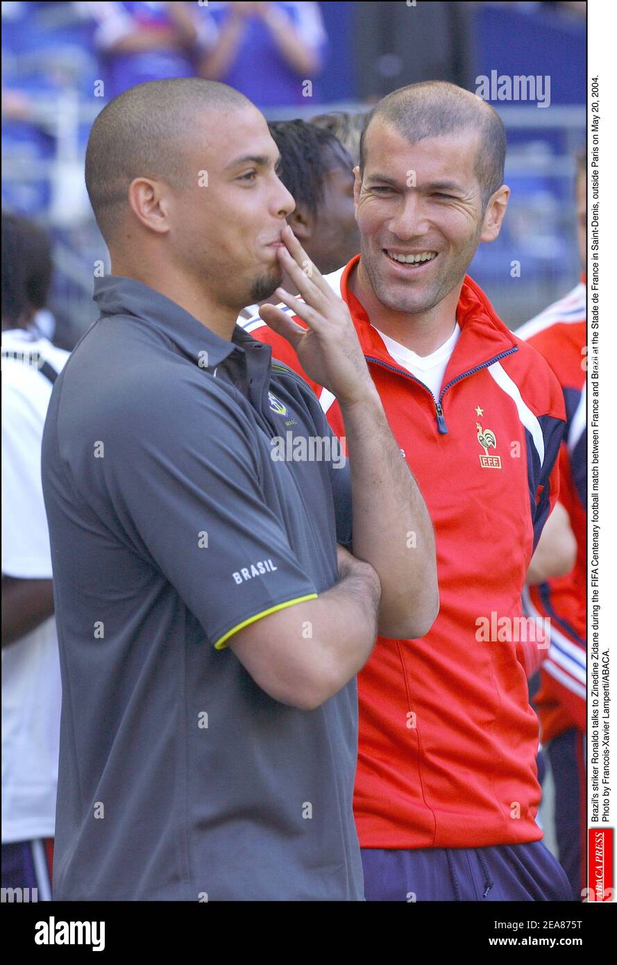 Zinedine zidane france ronaldo hi-res stock photography and images - Alamy