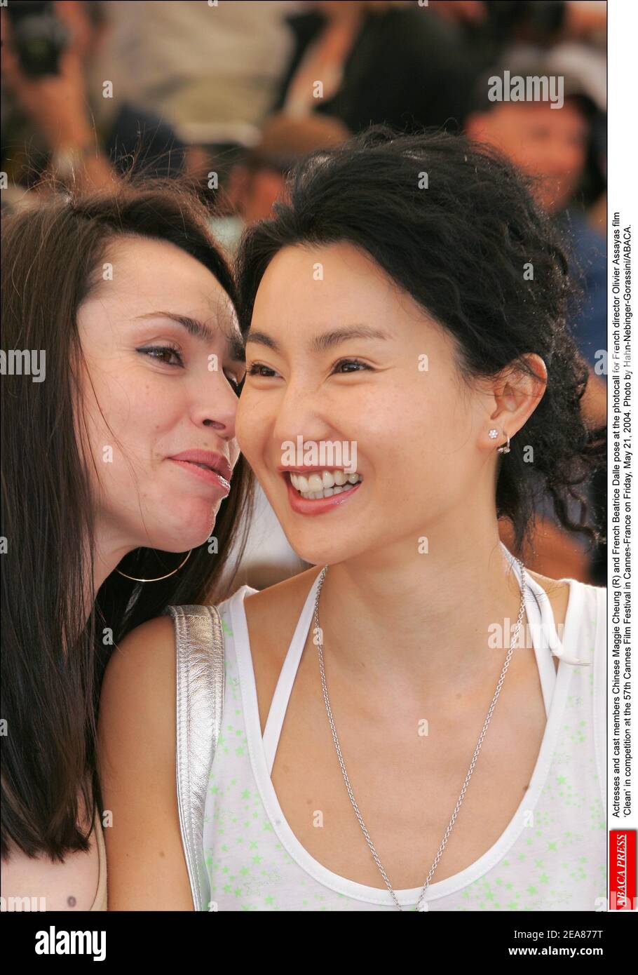 Maggie cheung 57th cannes film festival hi-res stock photography and ...